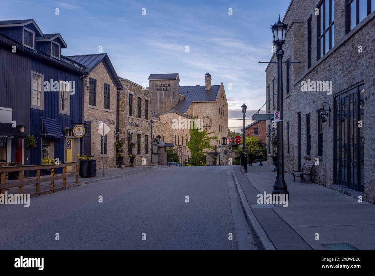 The charming village of Elora in Ontario, Canada Stock Photo - Alamy