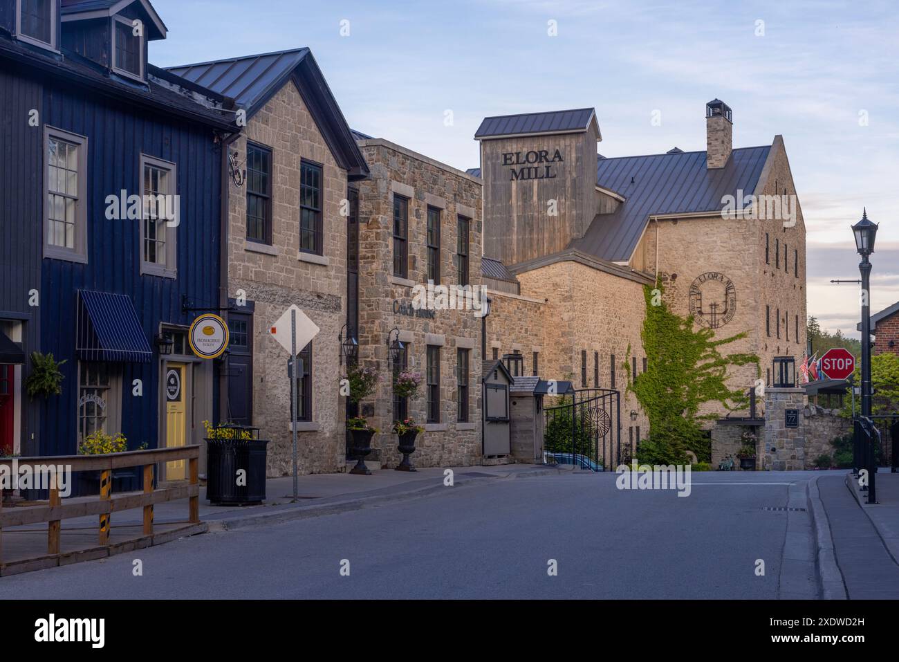 The charming village of Elora in Ontario, Canada Stock Photo - Alamy
