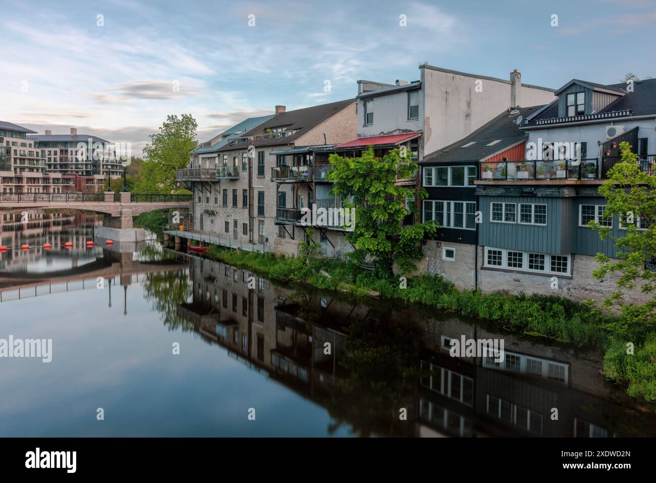 The charming village of Elora in Ontario, Canada Stock Photo - Alamy