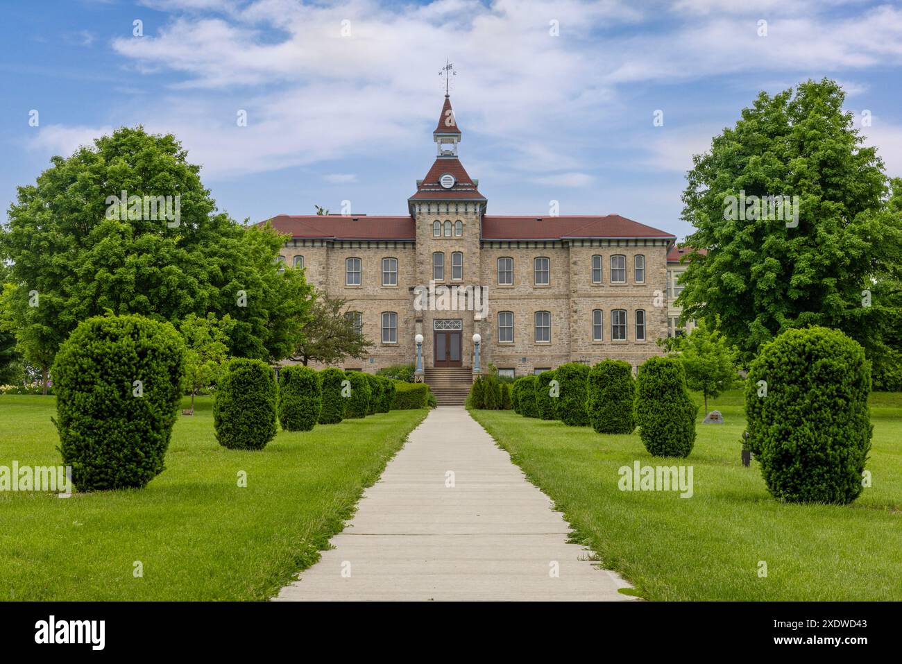 Wellington County Museum and Archives near Elora, Ontario, Canada Stock ...