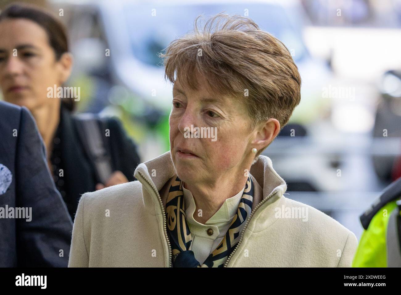 Paula Vennells, former chief executive officer of Post Office Ltd ...