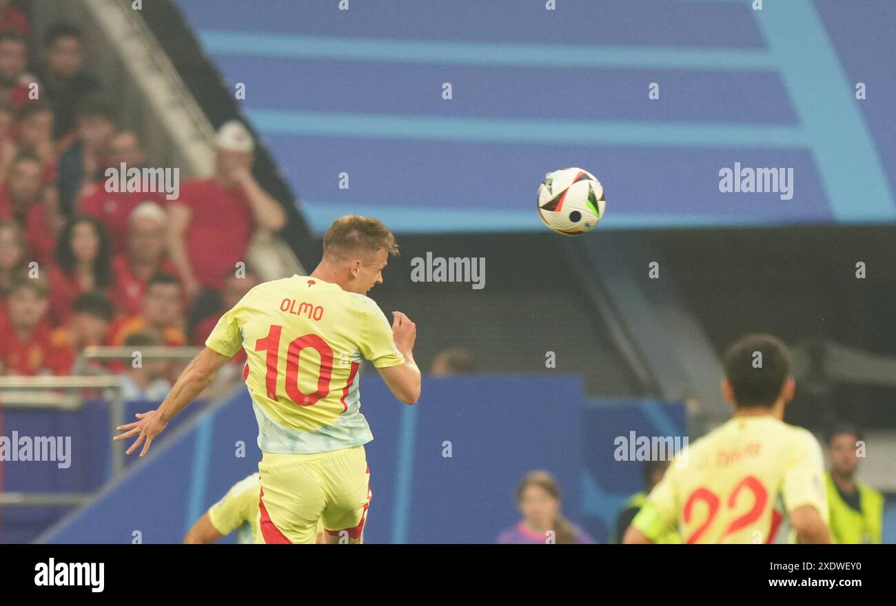 Daniel Olmo Carvajal of Spain during the EURO 2024, Group B football ...