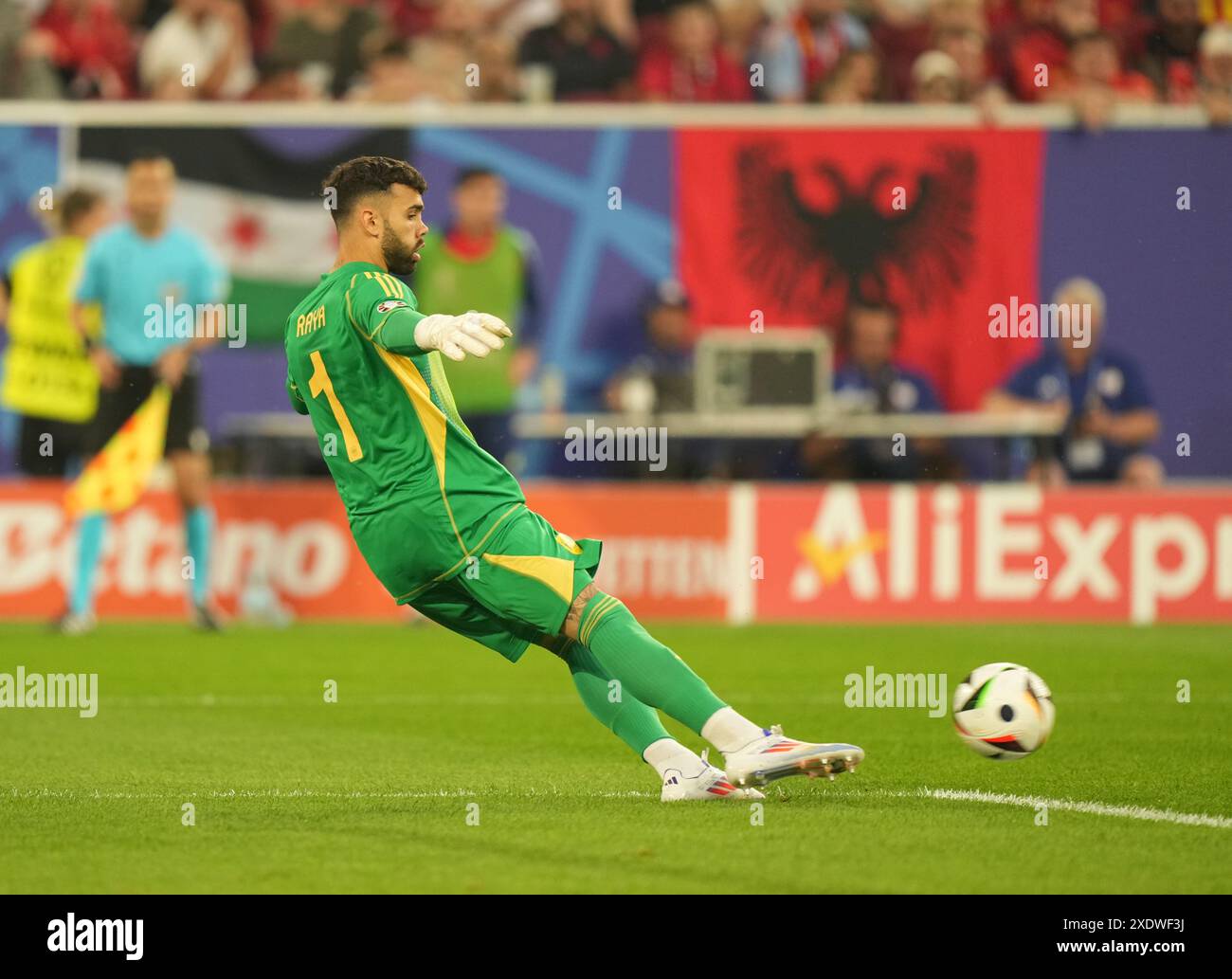 David Raya Martin of Spain during the EURO 2024, Group B football match ...