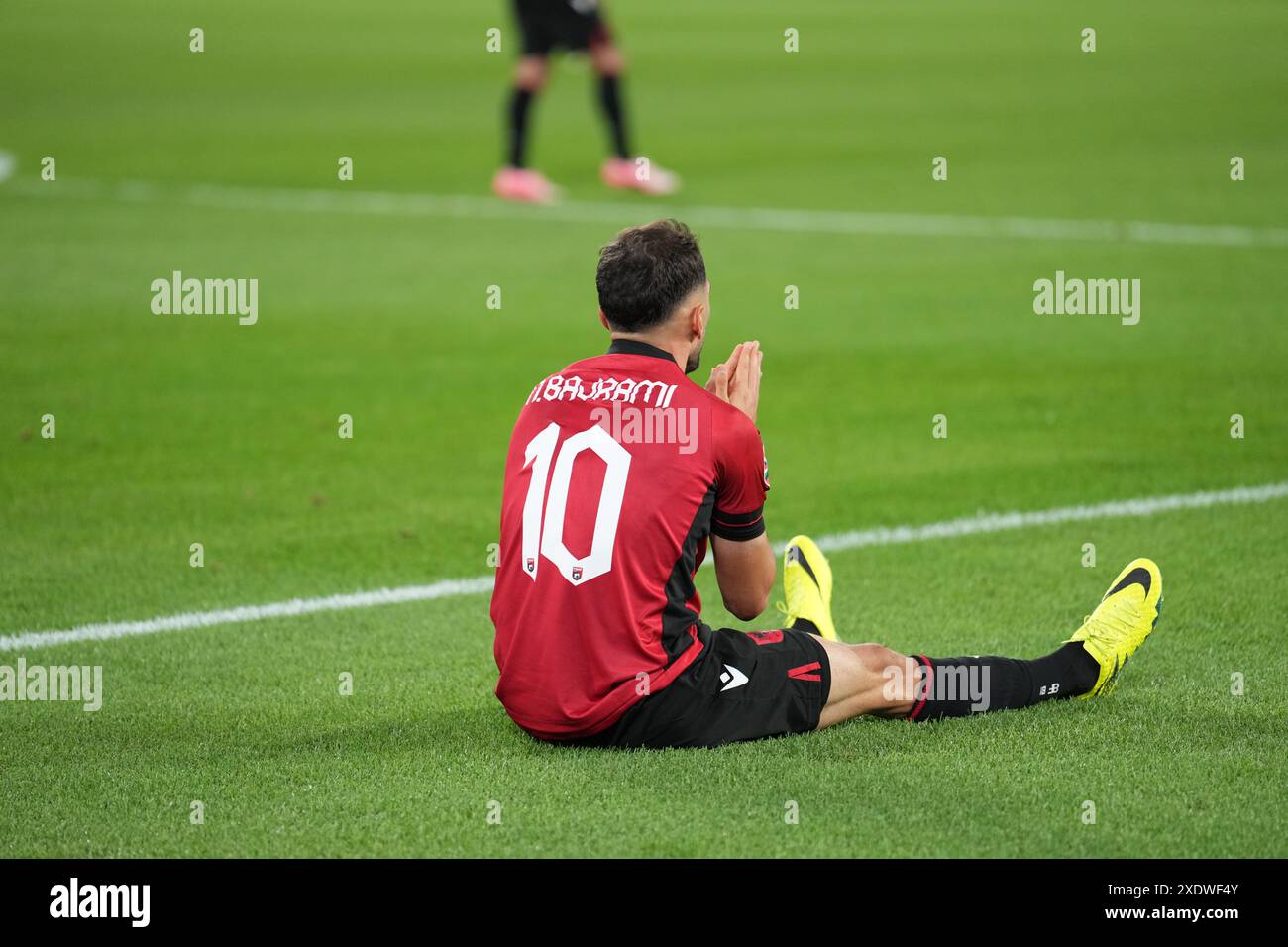 Nedim Bajrami of Albania during the EURO 2024, Group B football match ...