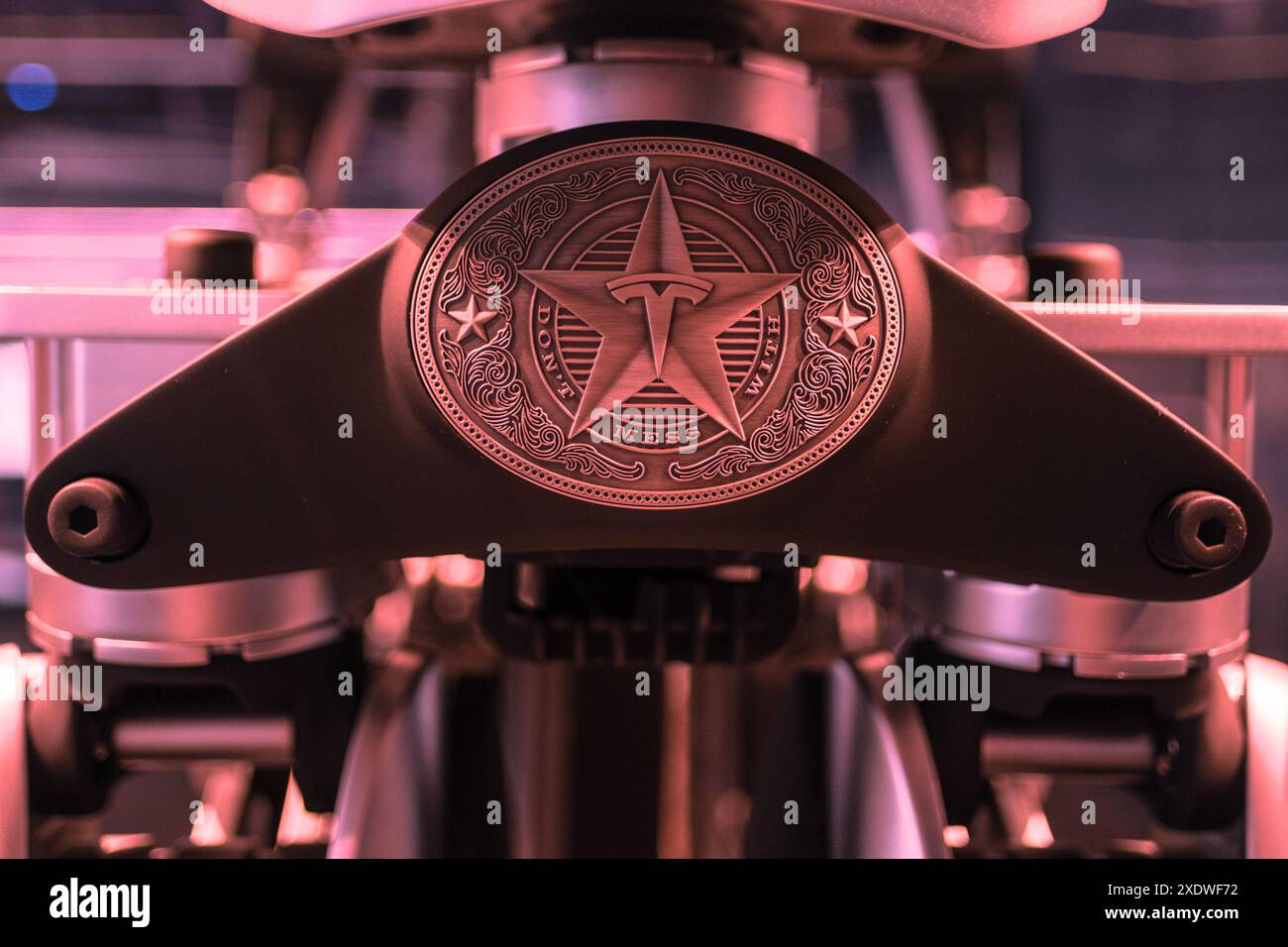 futuristic humanoid robot named Tesla Bot Optimus, designed by Tesla ...