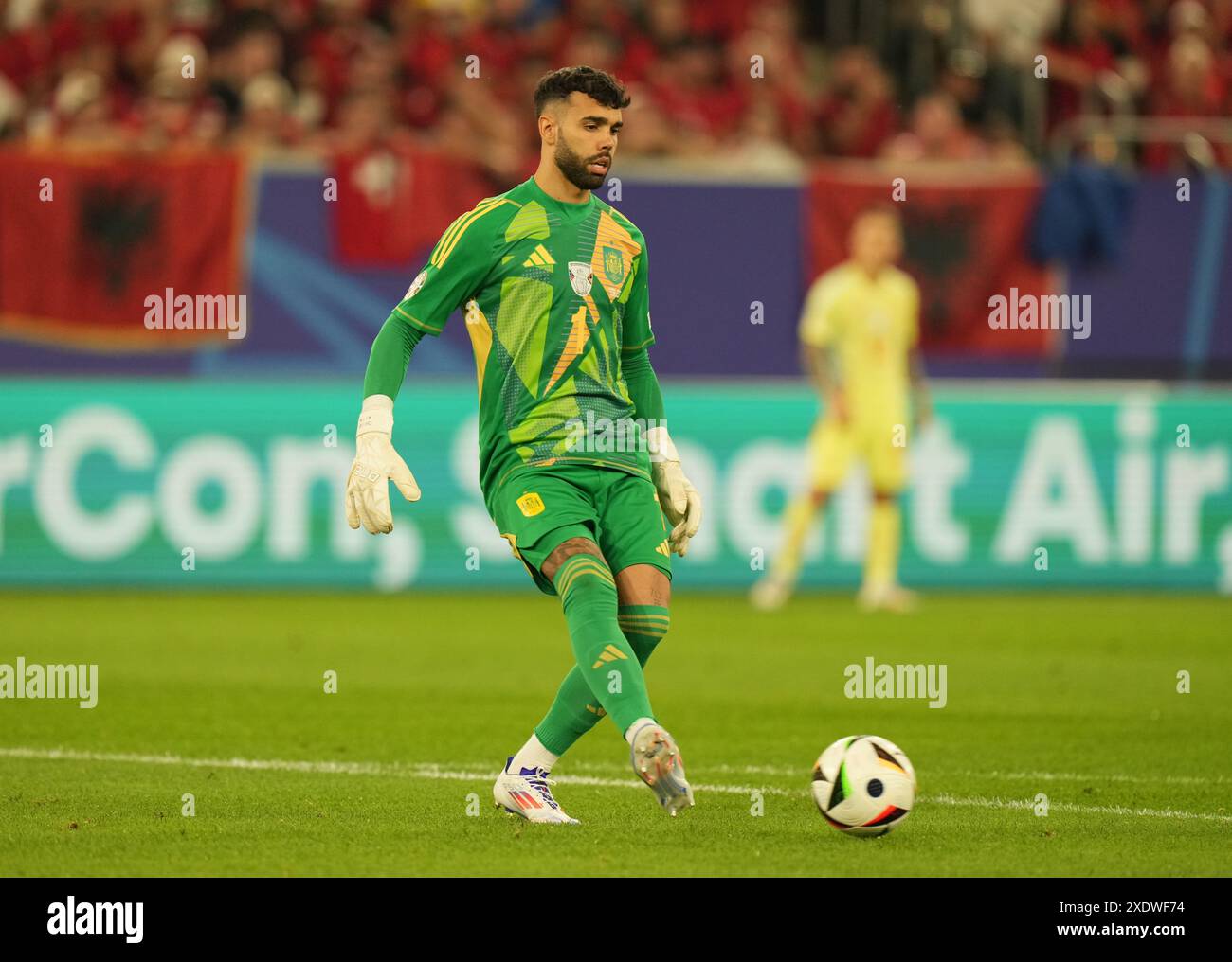 David Raya Martin of Spain during the EURO 2024, Group B football match ...