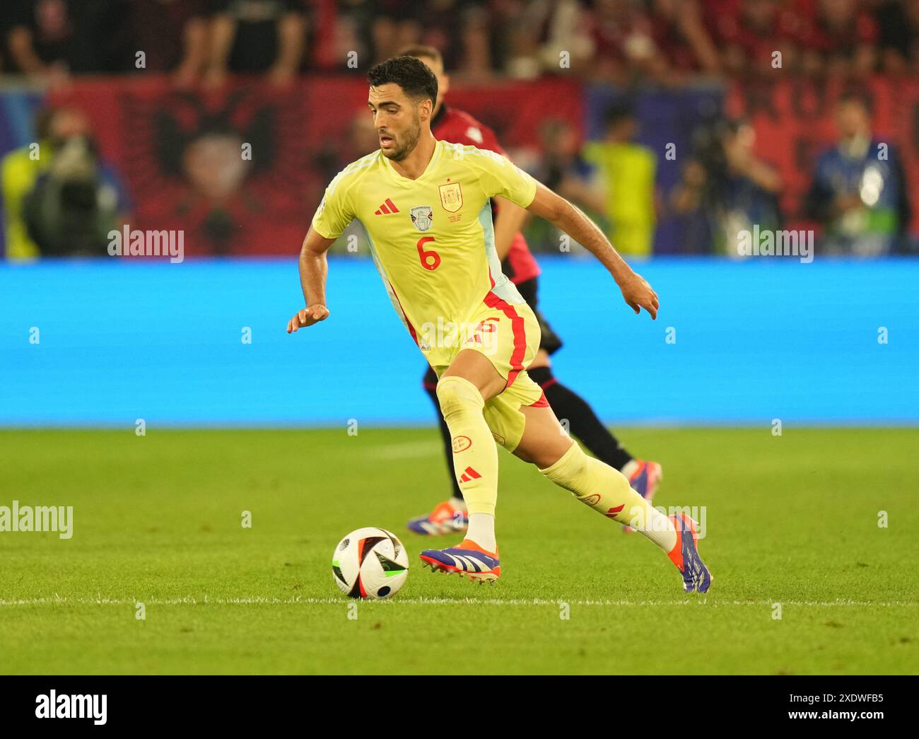 Mikel Merino Zazon of Spain during the EURO 2024, Group B football ...
