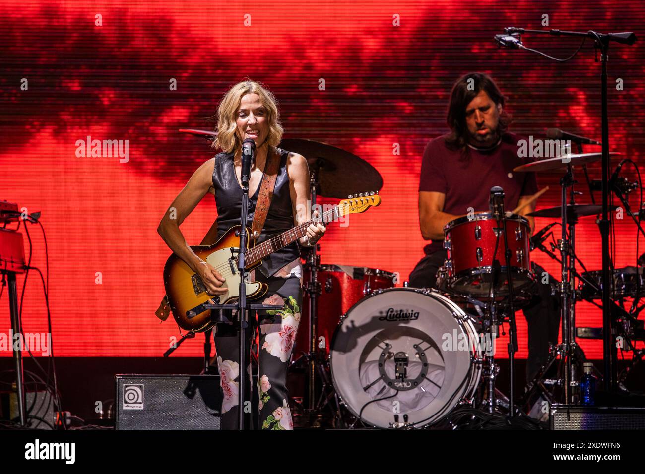Barcelona, Spain. 2024.06.24. Sheryl Crow perform on stage during Alma ...