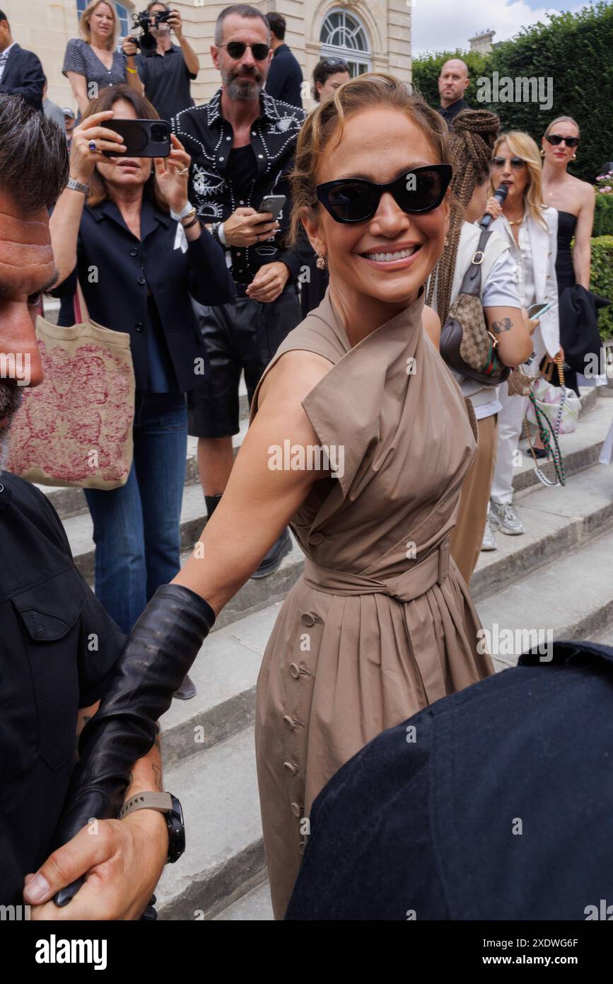 Jennifer Lopez attends the Dior Haute Couture Fall-Winter 2024-2025 ...