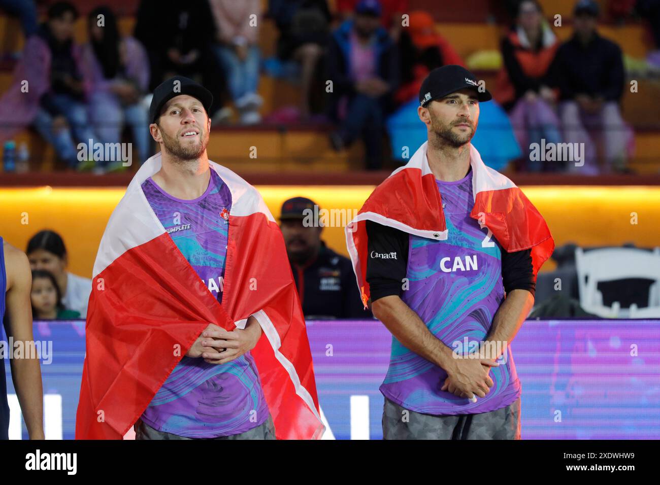 Tlaxcala, Mexico. 23rd June, 2024. (L-R) Gold medalists winners Samuel ...