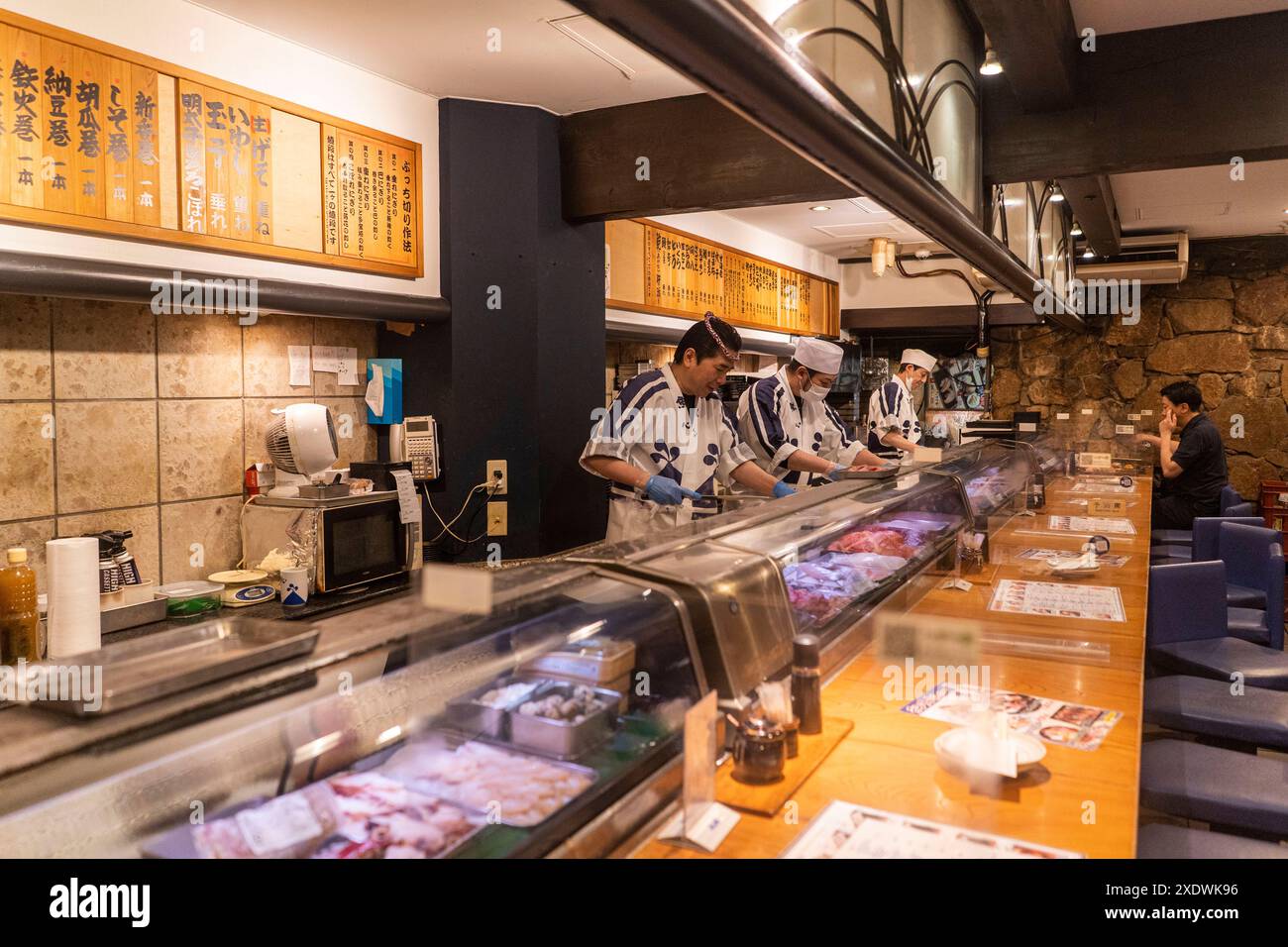 Sushi restaurant interior hi-res stock photography and images - Alamy