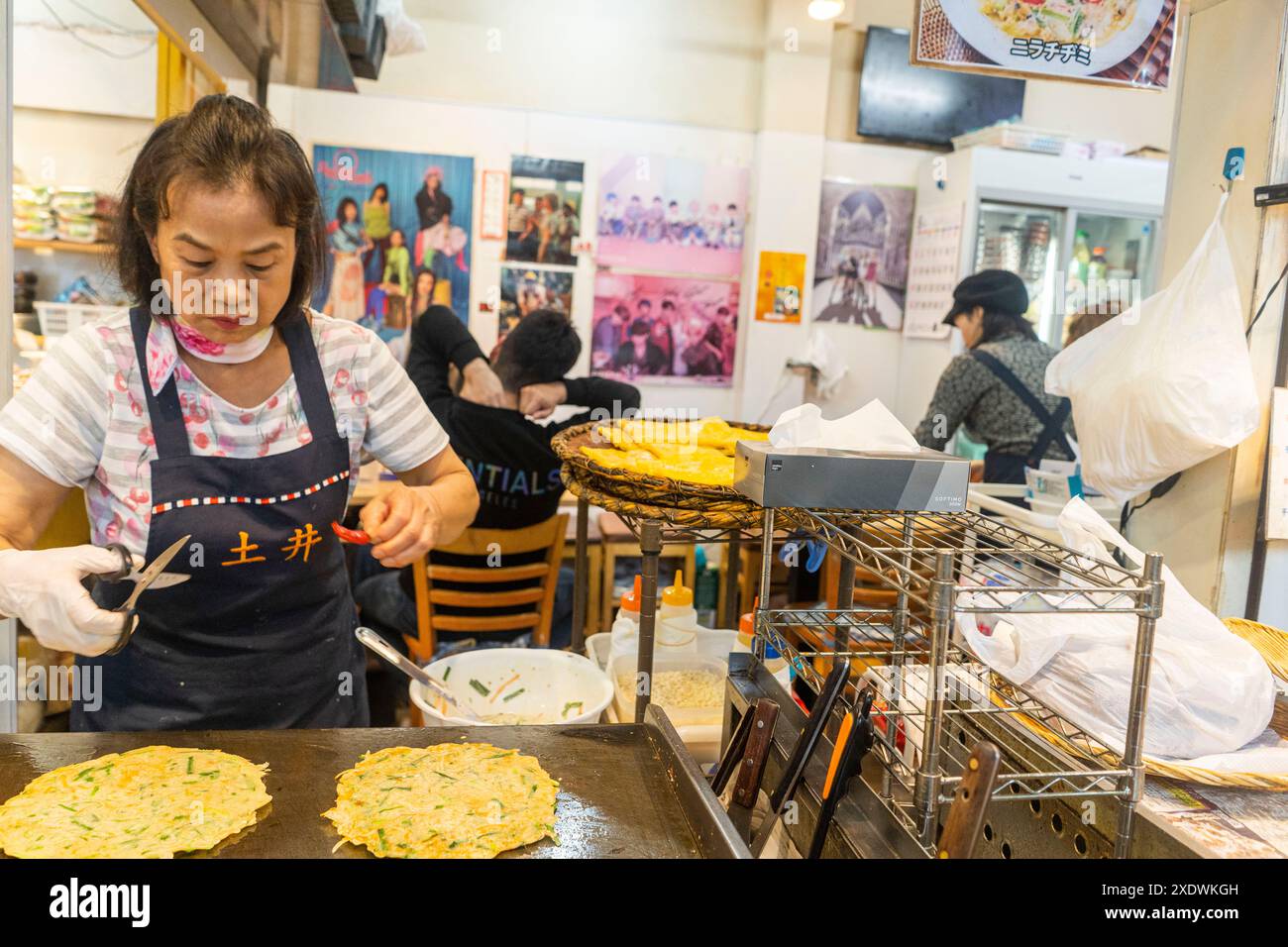 Osaka Japan - Korea Town in Tsuruashi, Korean eateries and stores Stock Photo - Alamy