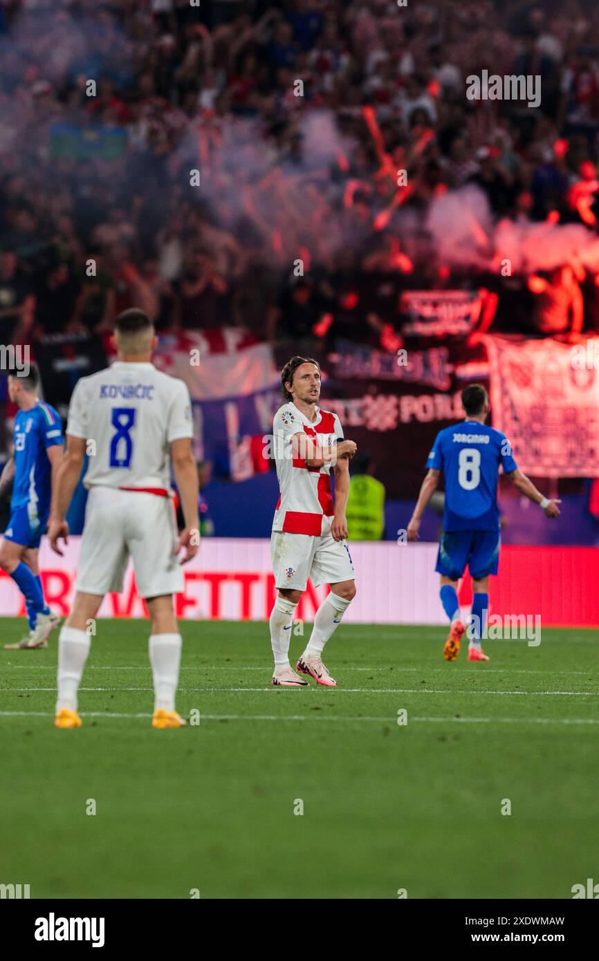 Luka Modric of Croatia during UEFA Euro 2024 - Croatia vs Italy, UEFA ...