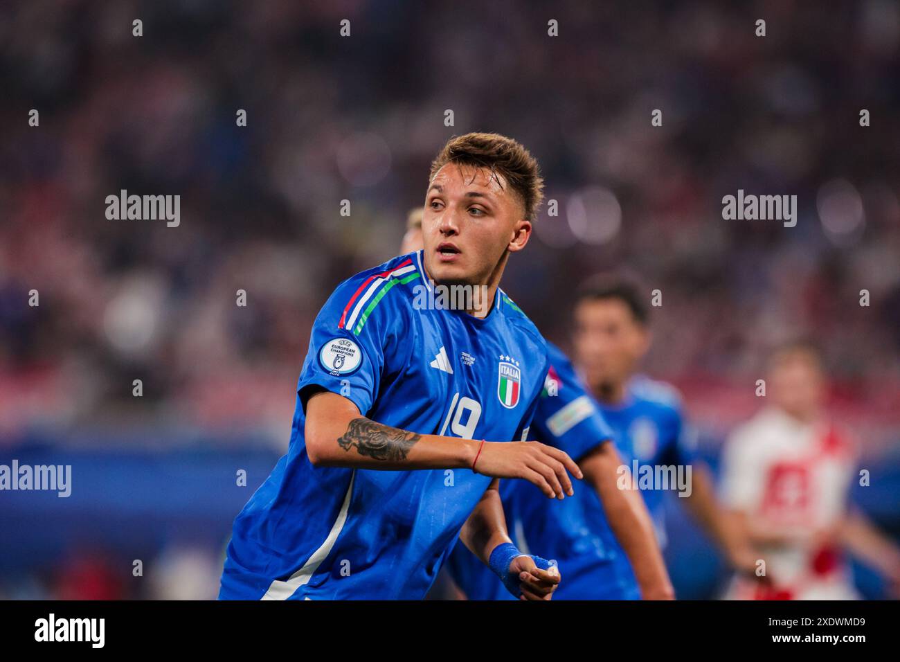Mateo Retegui of Italy during UEFA Euro 2024 - Croatia vs Italy, UEFA ...