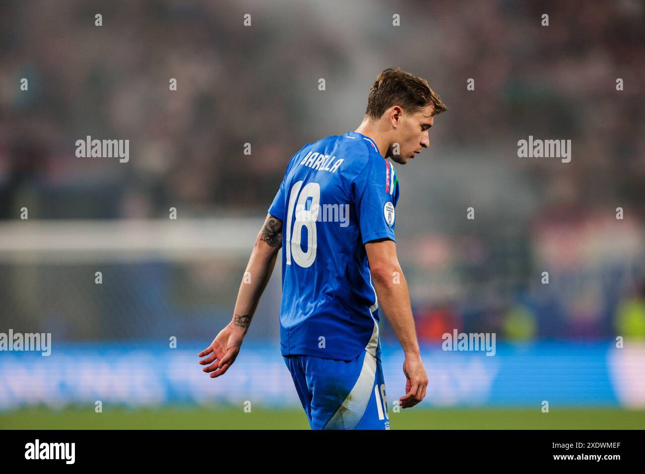 Nicolo Barella of Italy during UEFA Euro 2024 - Croatia vs Italy, UEFA ...