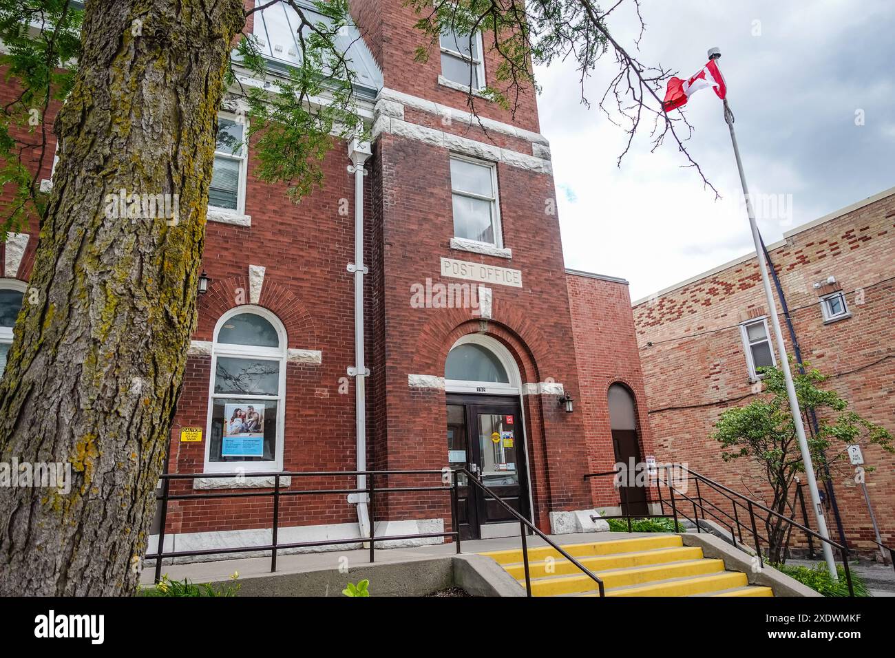 Historic Post Office building in Downtown Port Perry, Ontario, Canada ...