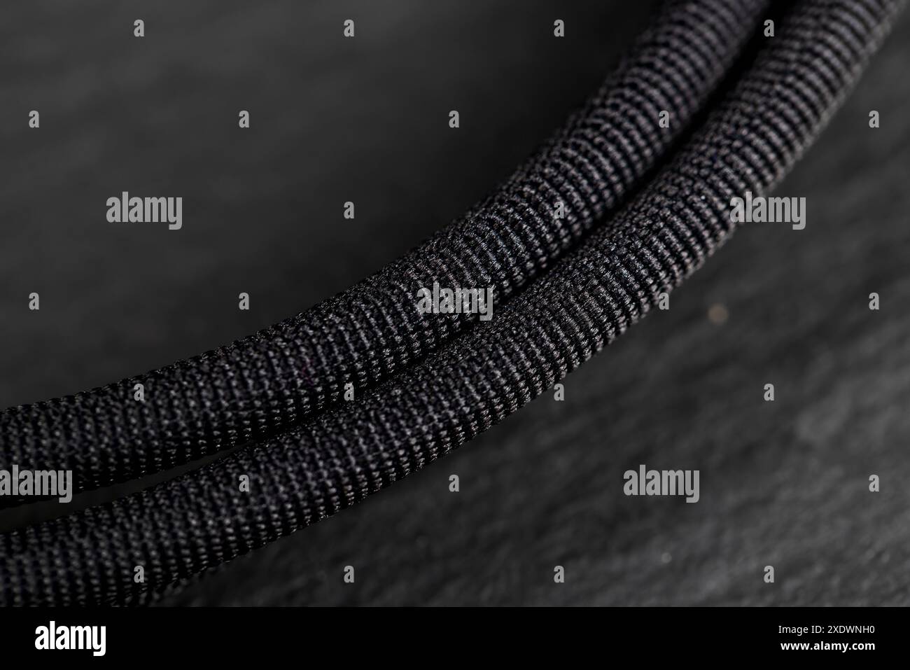 electrical thin wires in a fabric winding to improve quality, black ...