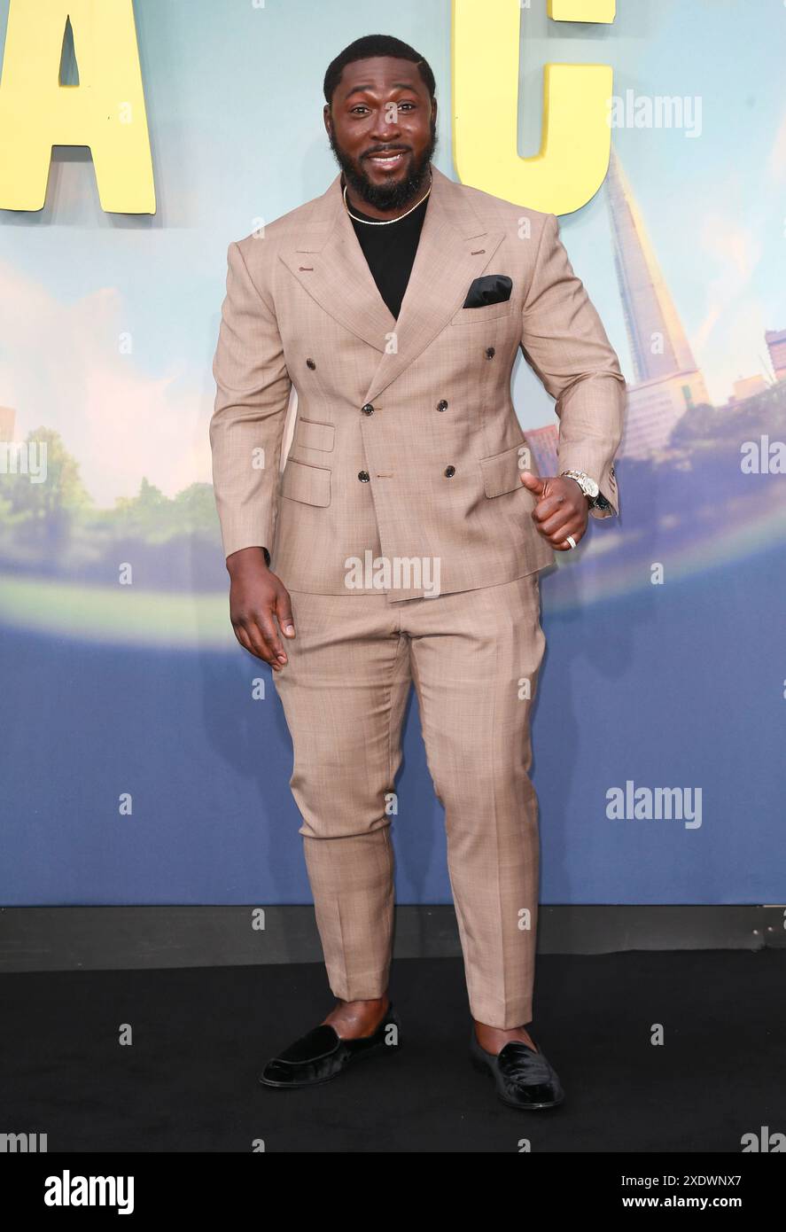 London, UK. 24th June, 2024. Eric Kofi Abrefa attends the UK Premiere of "Supacell" at Odeon ...