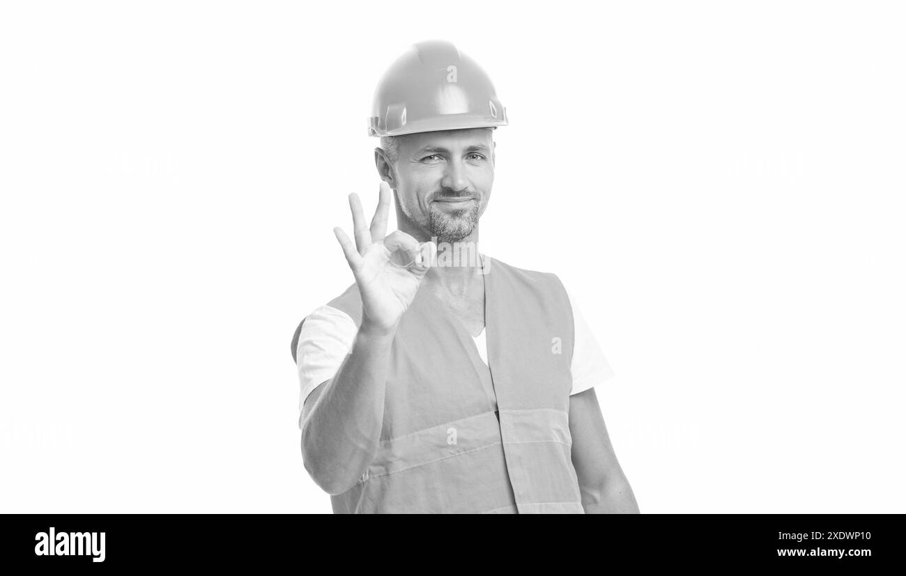 man engineer on background, ok. photo of man engineer wearing ...