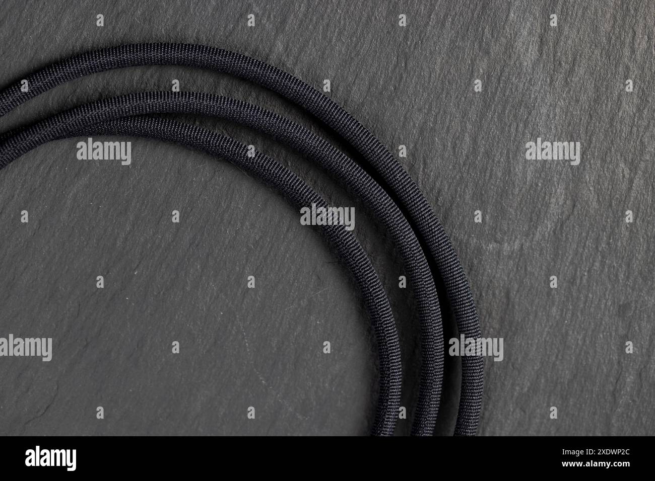 electrical thin wires in a fabric winding to improve quality, black ...