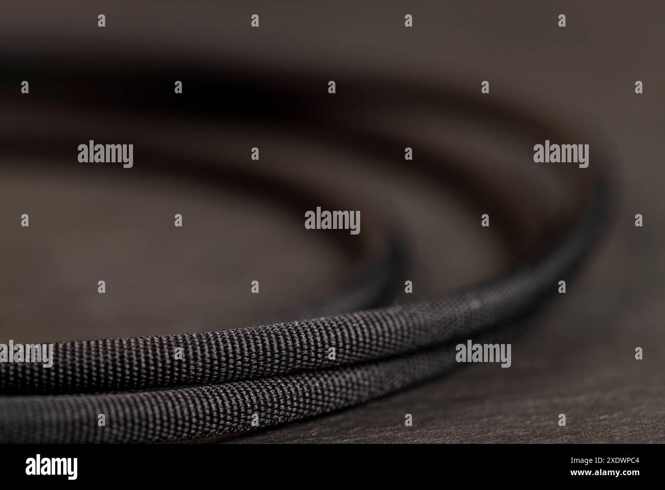 electrical thin wires in a fabric winding to improve quality, black ...