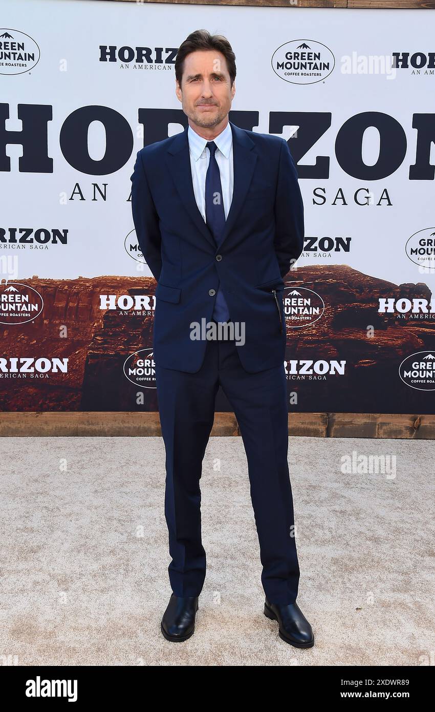 Westwood, USA. 24th June, 2024. Luke Wilson arriving to the “Horizon ...