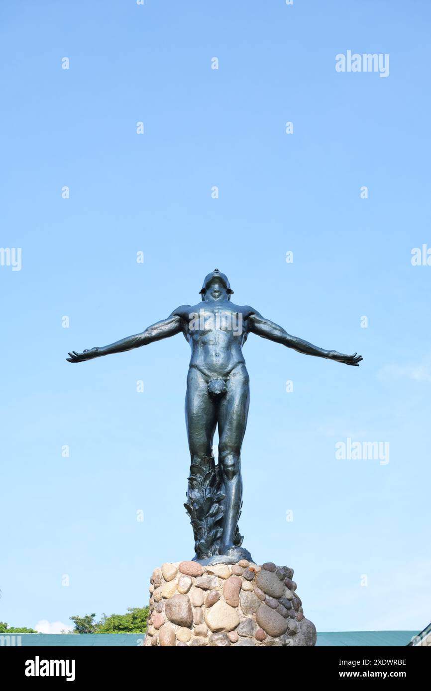 Los Banos, Laguna, Philippines - June 23, 2024: The UPLB Oblation ...
