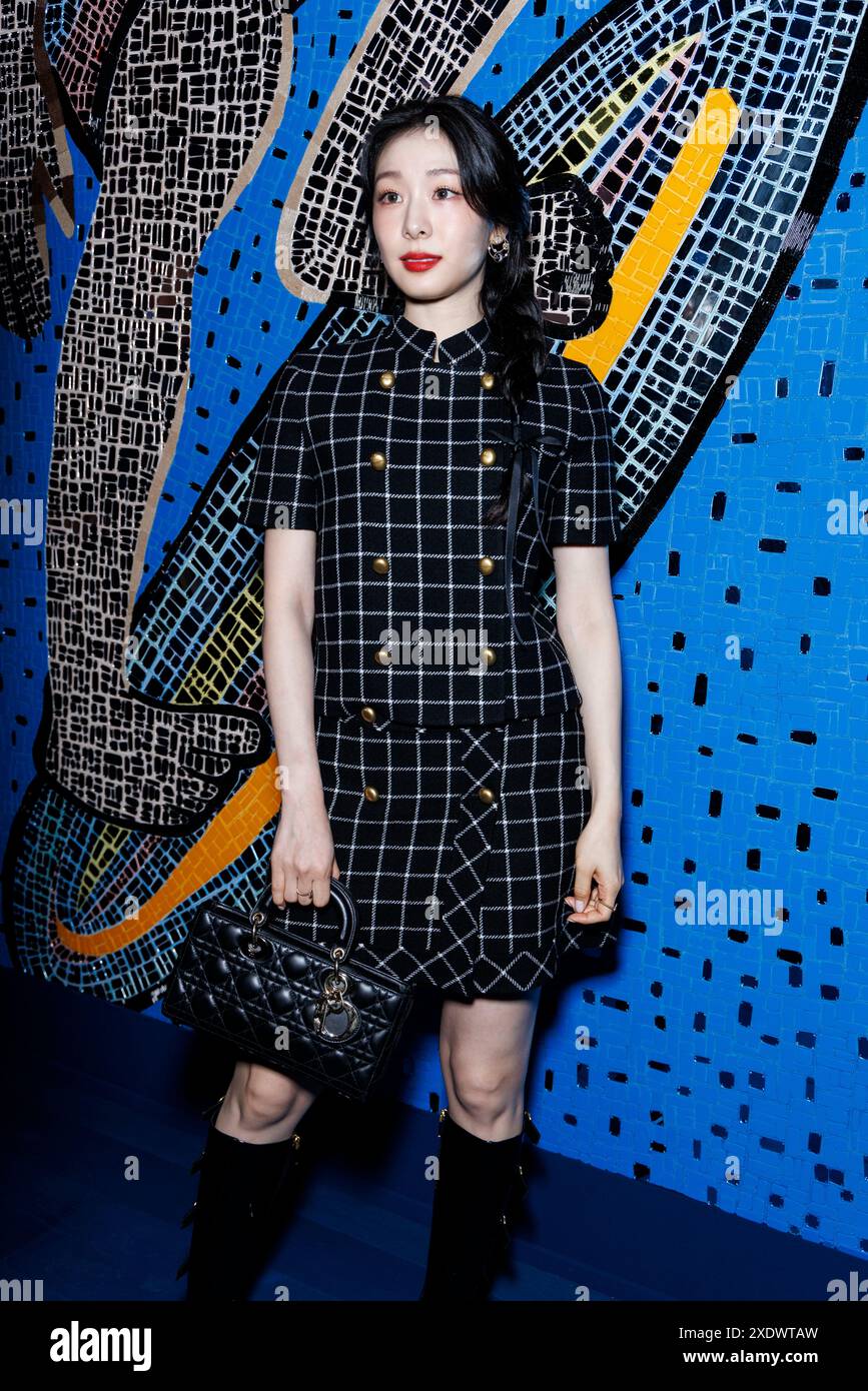 Paris, Frankreich. 24th June, 2024. Yuna Kim attends CHRISTIAN DIOR ...