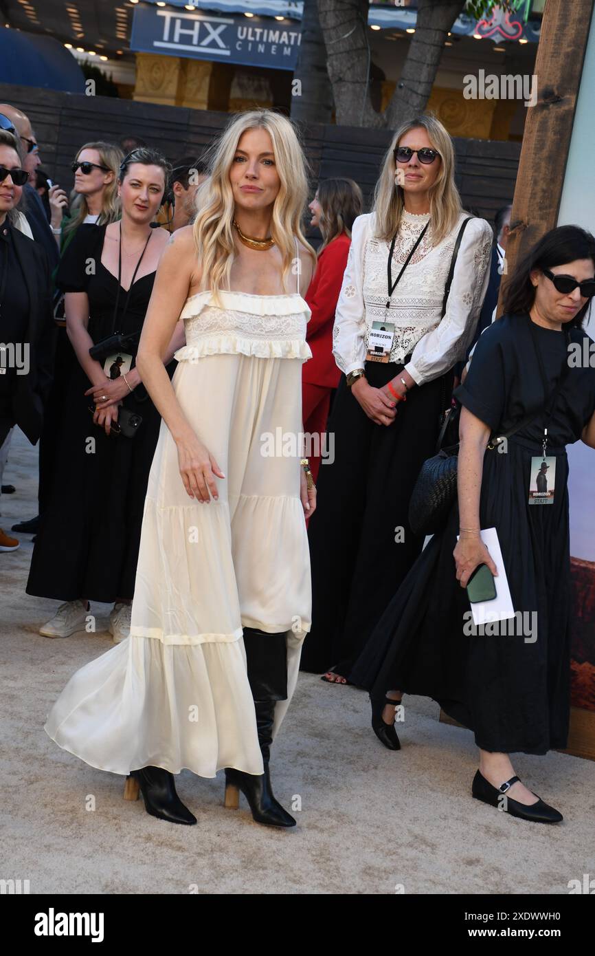Los Angeles, California, USA 24th June 2024 Actress Sienna Miller ...