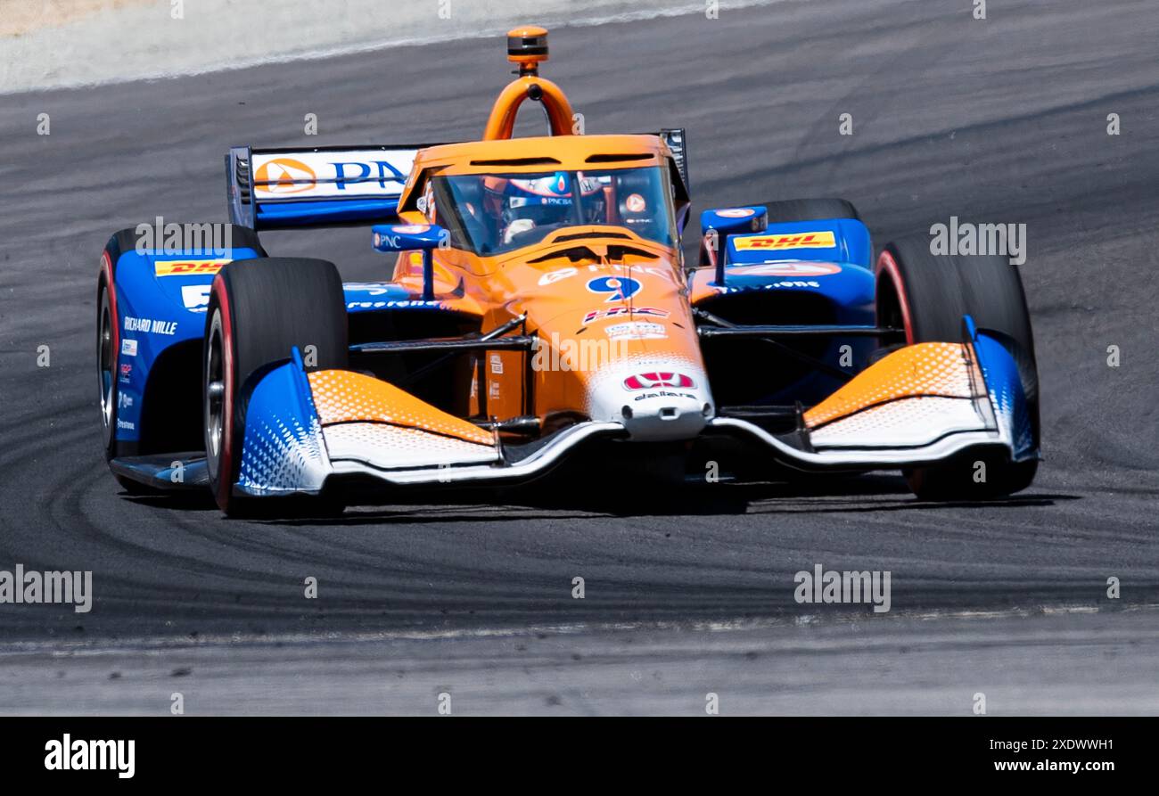 June 23 2024 Monterey, CA, U.S.A. Chip Ganassi Racing driver Scott ...