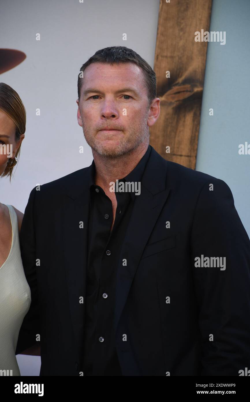 Los Angeles, California, USA 24th June 2024 Actor Sam Worthington ...