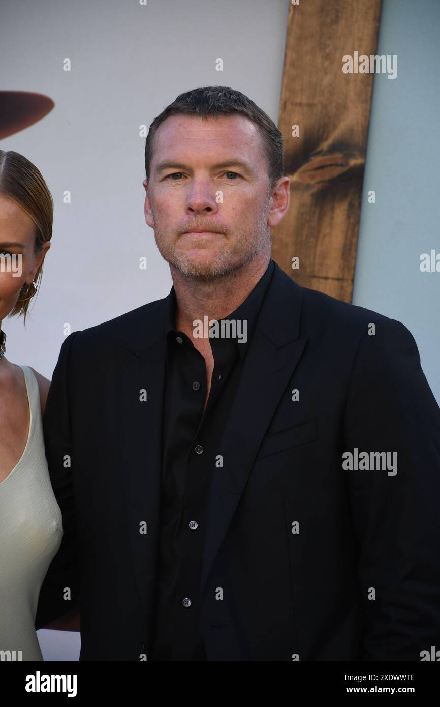 Los Angeles, California, USA 24th June 2024 Actor Sam Worthington ...