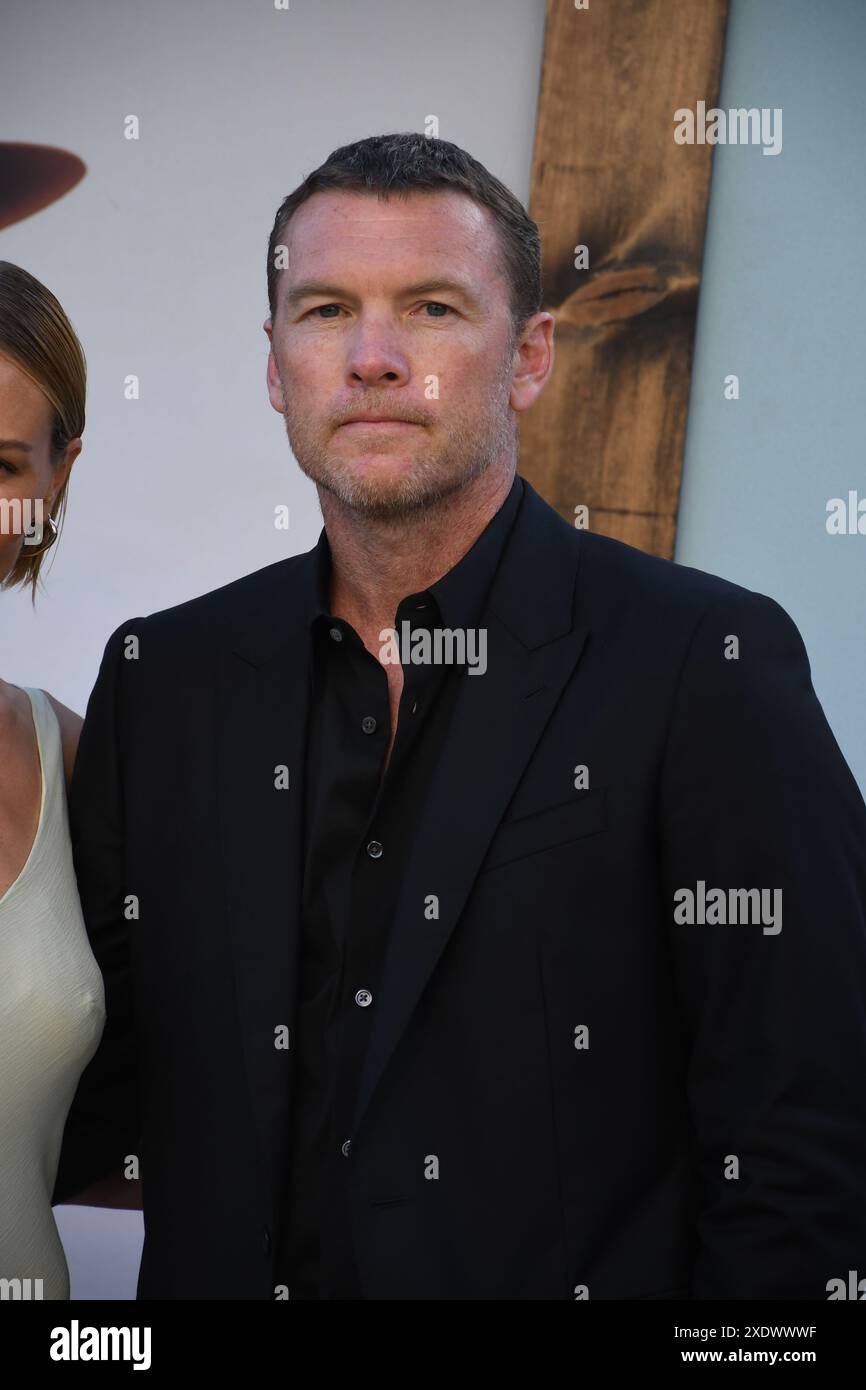 Los Angeles, California, USA 24th June 2024 Actor Sam Worthington ...