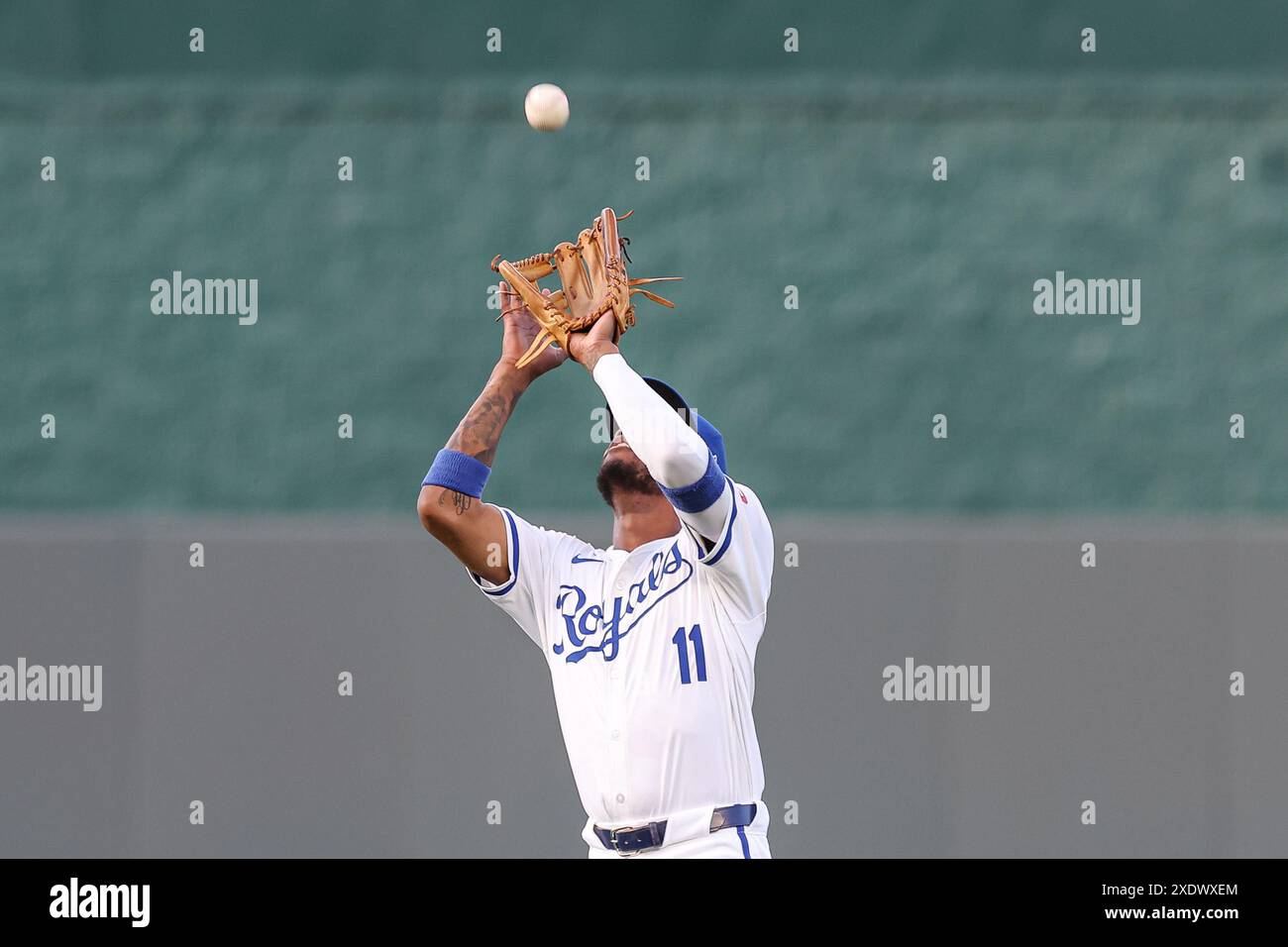 Kansas City, MO, USA. 24th June, 2024. Kansas City Royals second ...
