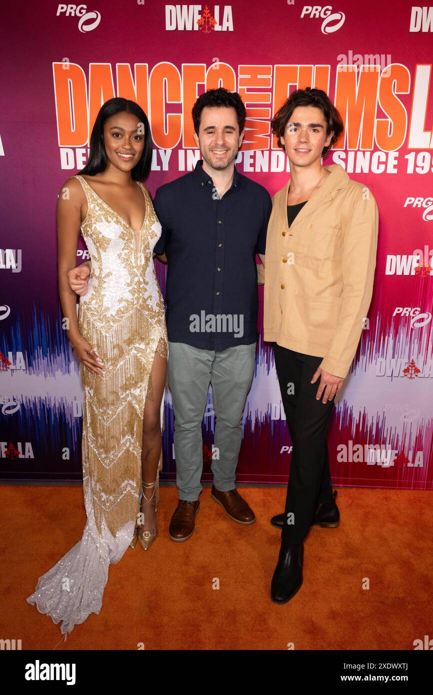 Hollywood, USA. 24th June, 2024. Actress Mya Travis, Director Jonathan ...