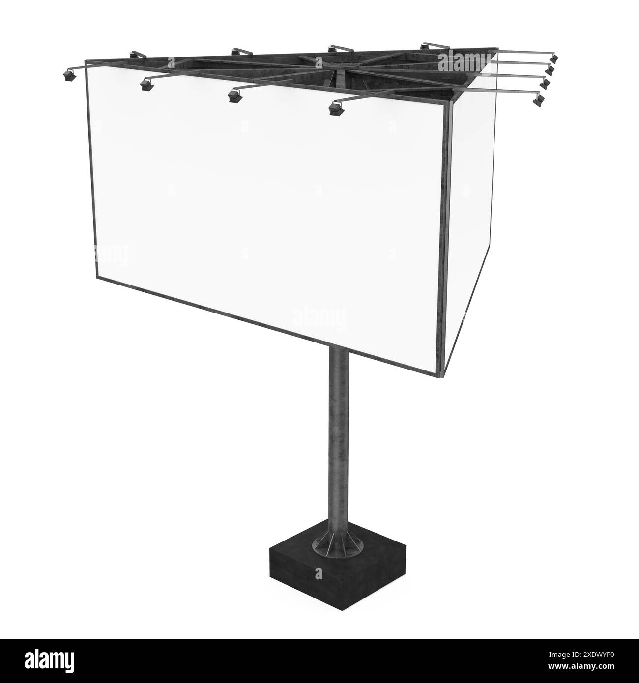 Blank billboard advertisement hi-res stock photography and images - Alamy