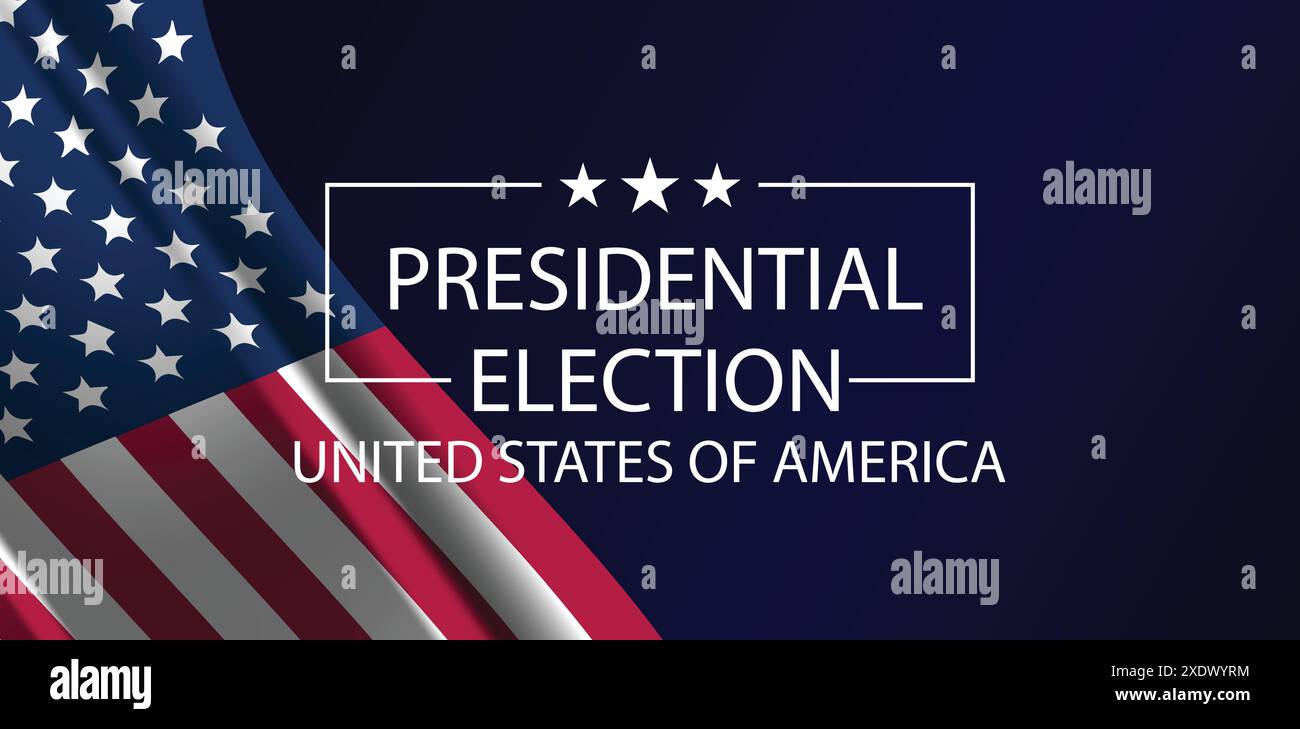 024 Presidential Election Unveiled A Closer Look at the USA Flag Design ...