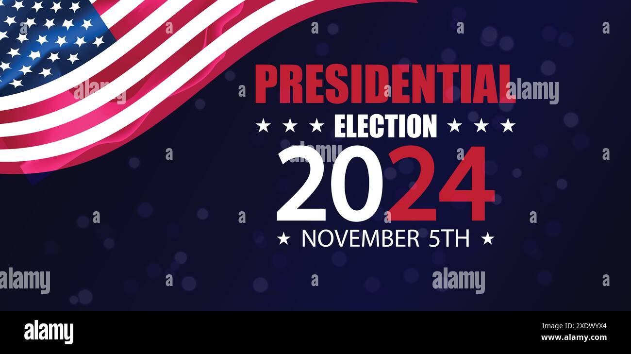 024 Presidential Election Unveiled A Closer Look at the USA Flag Design ...
