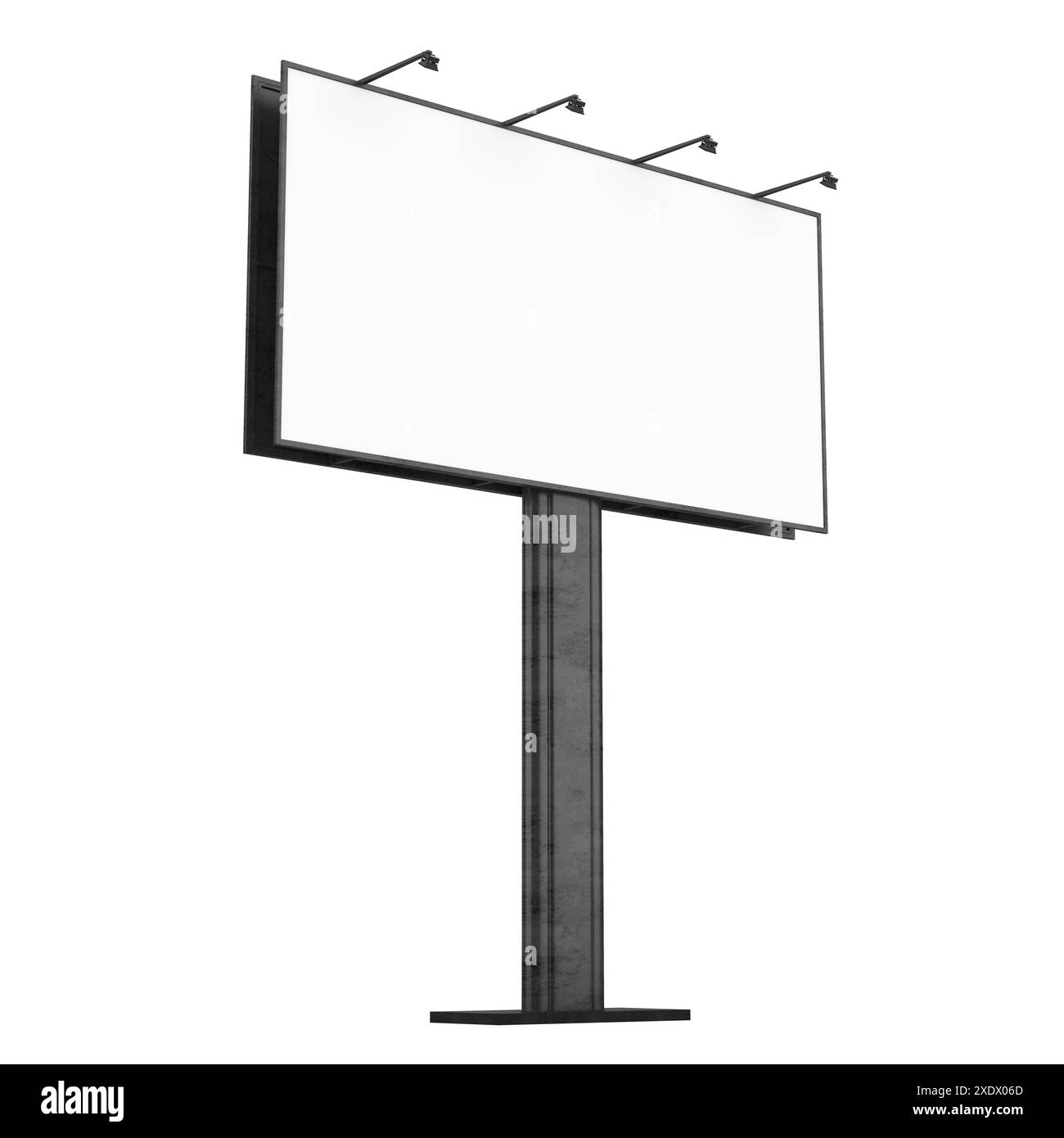 Empty billboard sign Black and White Stock Photos & Images - Alamy