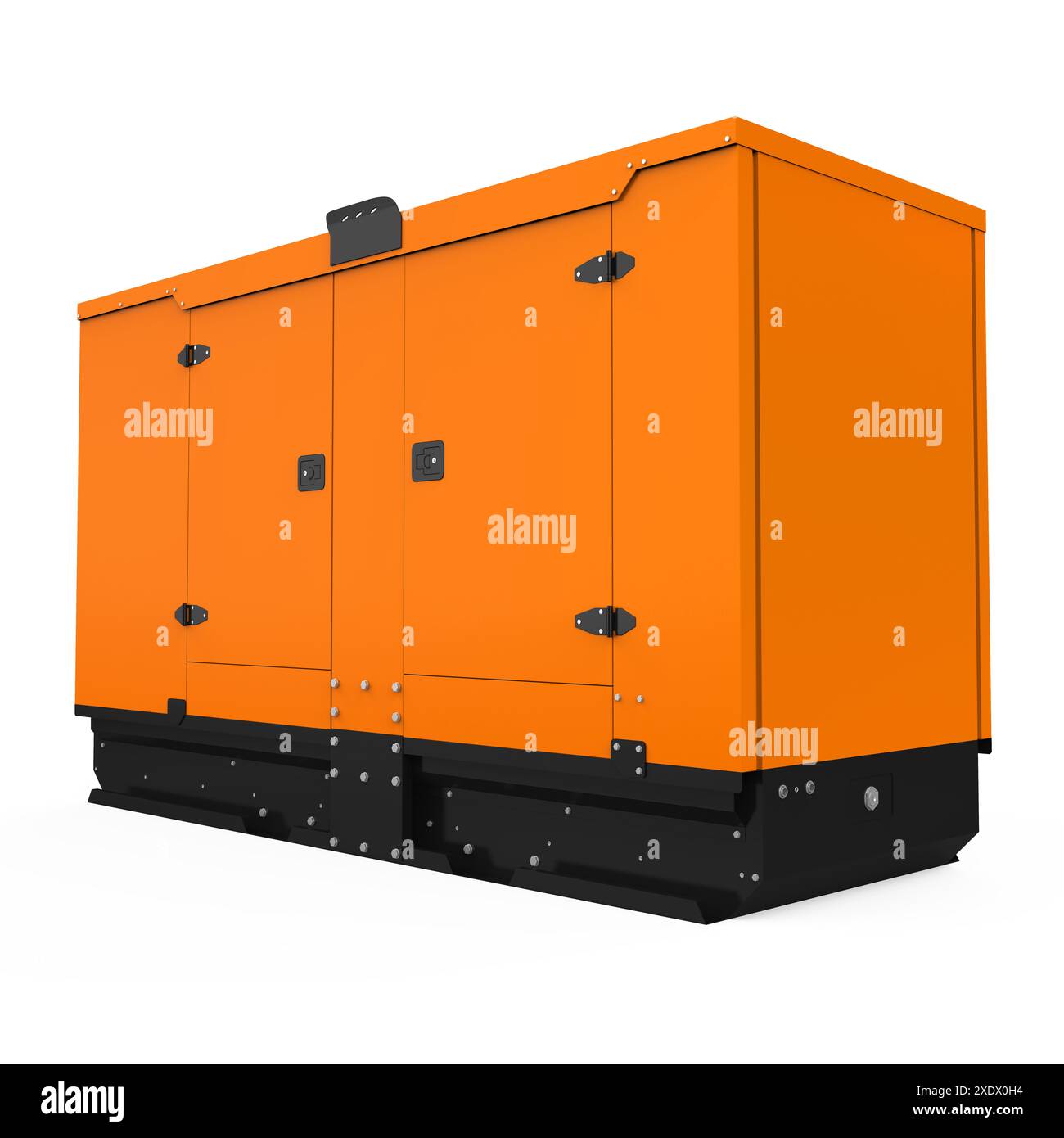Diesel Generator Isolated Stock Photo - Alamy