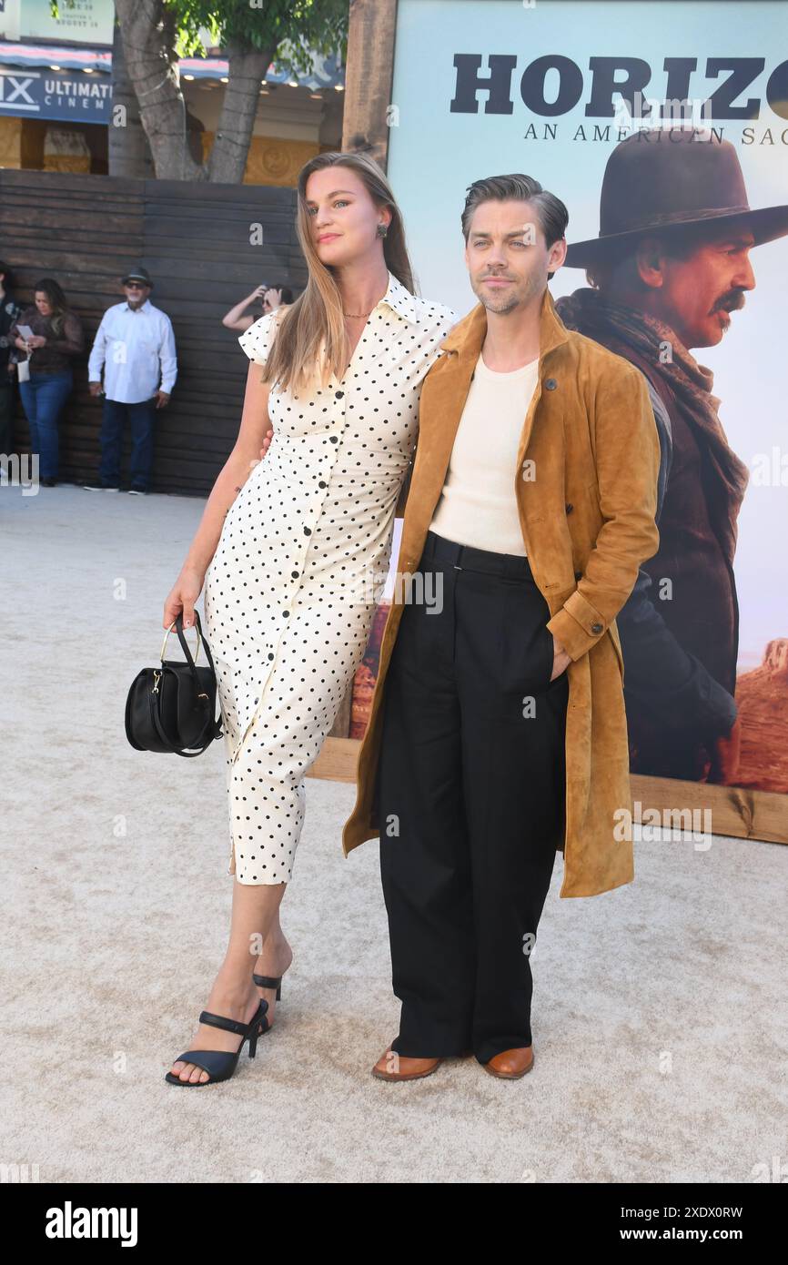 Los Angeles, California, USA 24th June 2024 Jennifer Ackerman and Actor ...