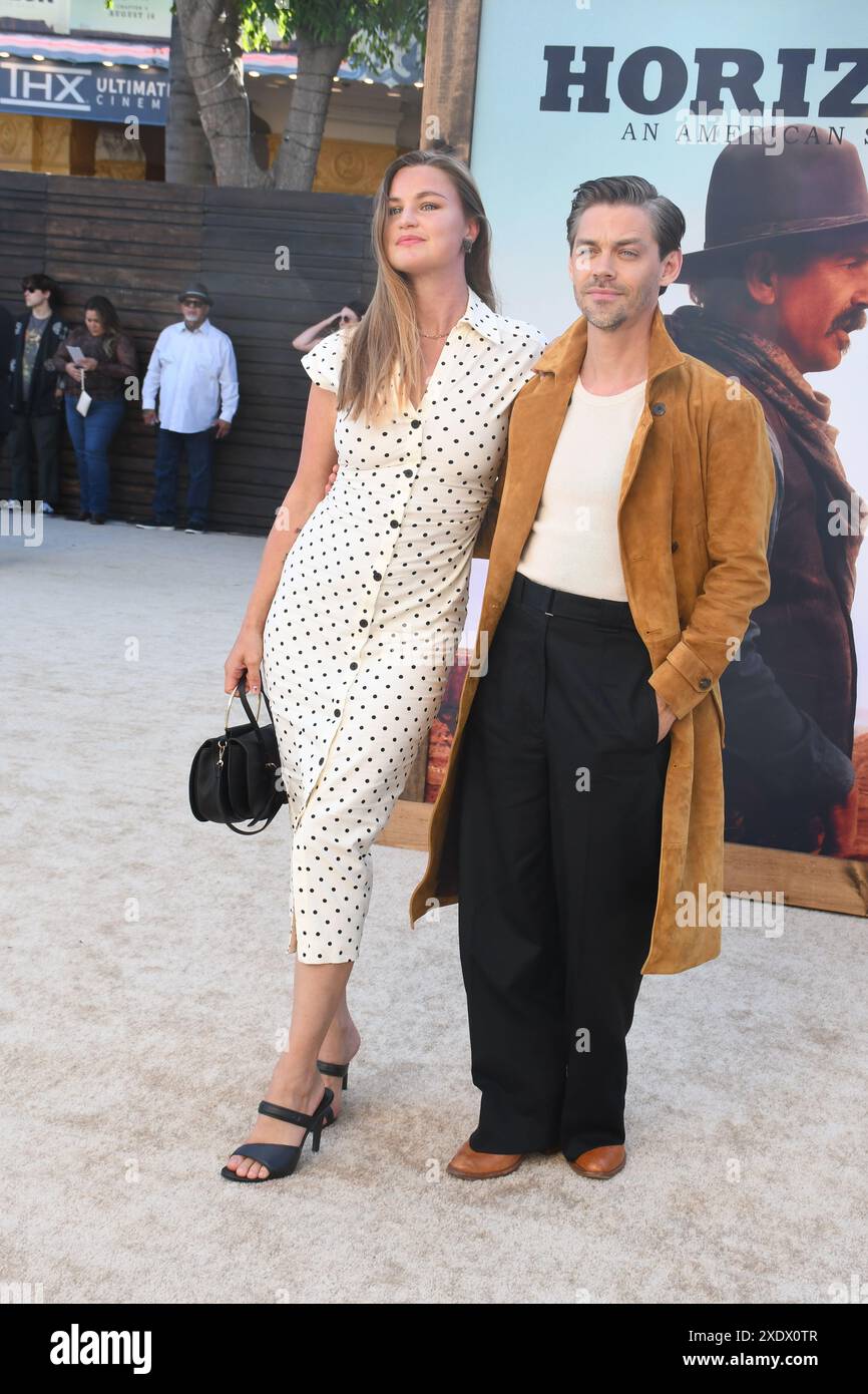 Los Angeles, California, USA 24th June 2024 Jennifer Ackerman and Actor ...