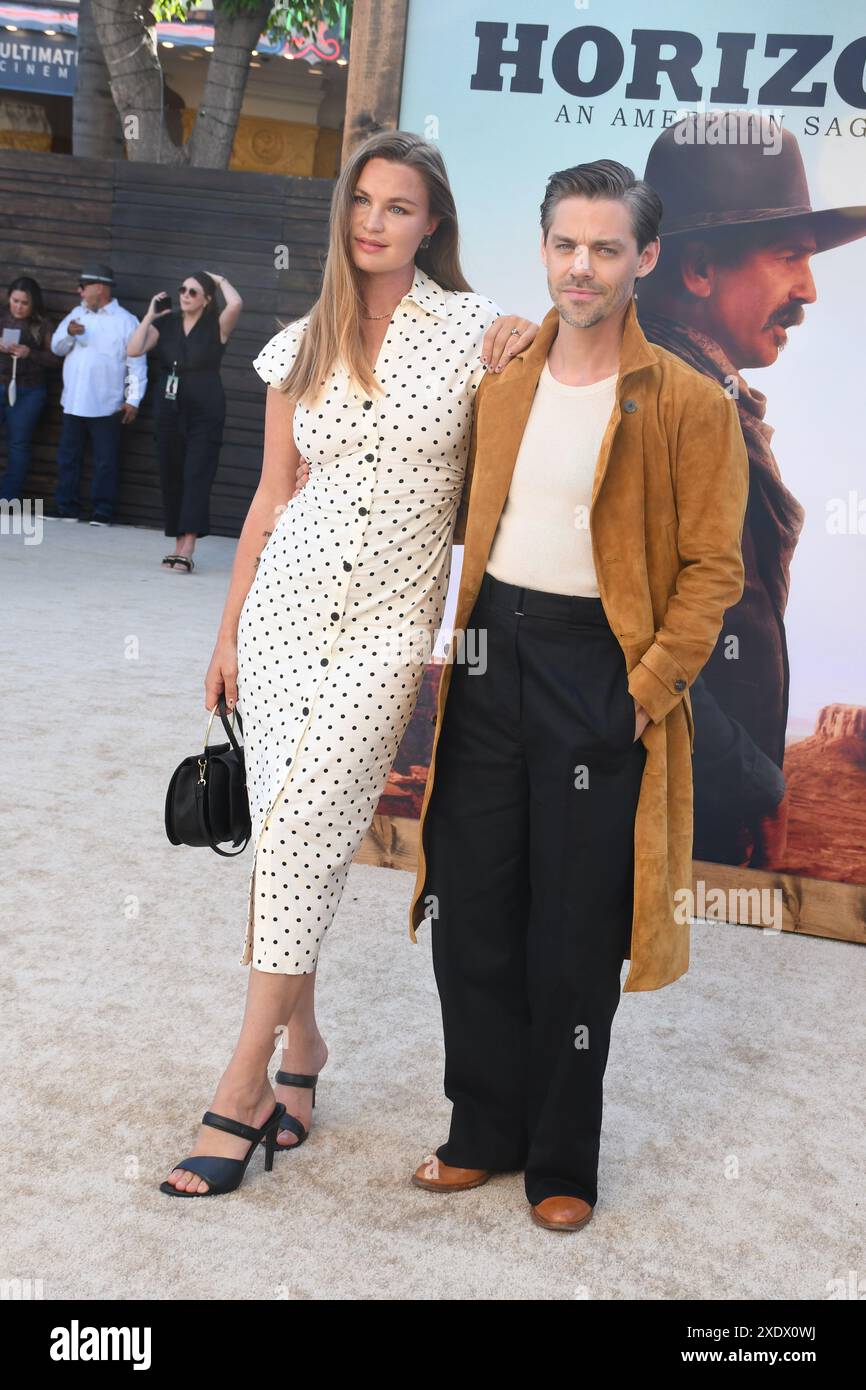 Los Angeles, California, USA 24th June 2024 Jennifer Ackerman and Actor ...