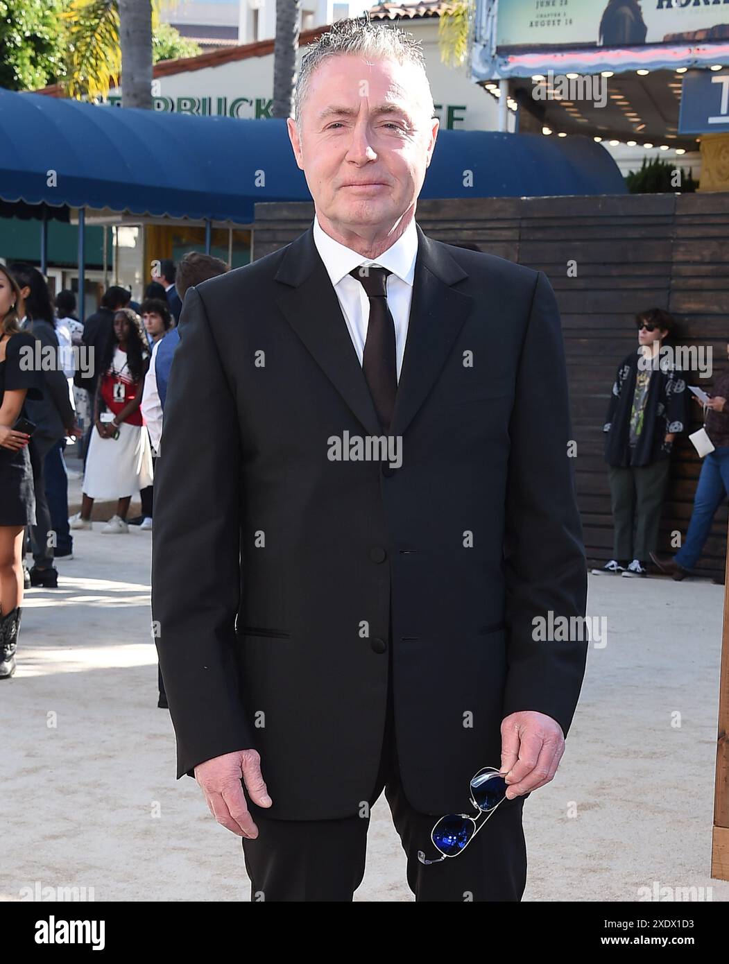 Westwood, USA. 24th June, 2024. David O'Hara arriving to the “Horizon: An American Saga Chapter ...