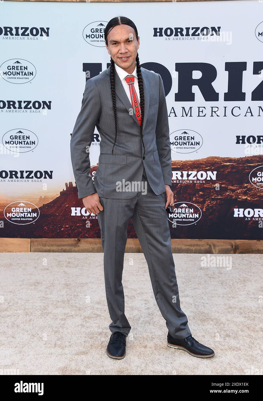 Owen Crow Shoe arriving to the “Horizon: An American Saga Chapter 1 ...