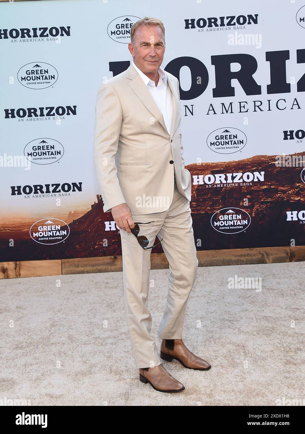Westwood, USA. 24th June, 2024. Kevin Costner arriving to the “Horizon ...