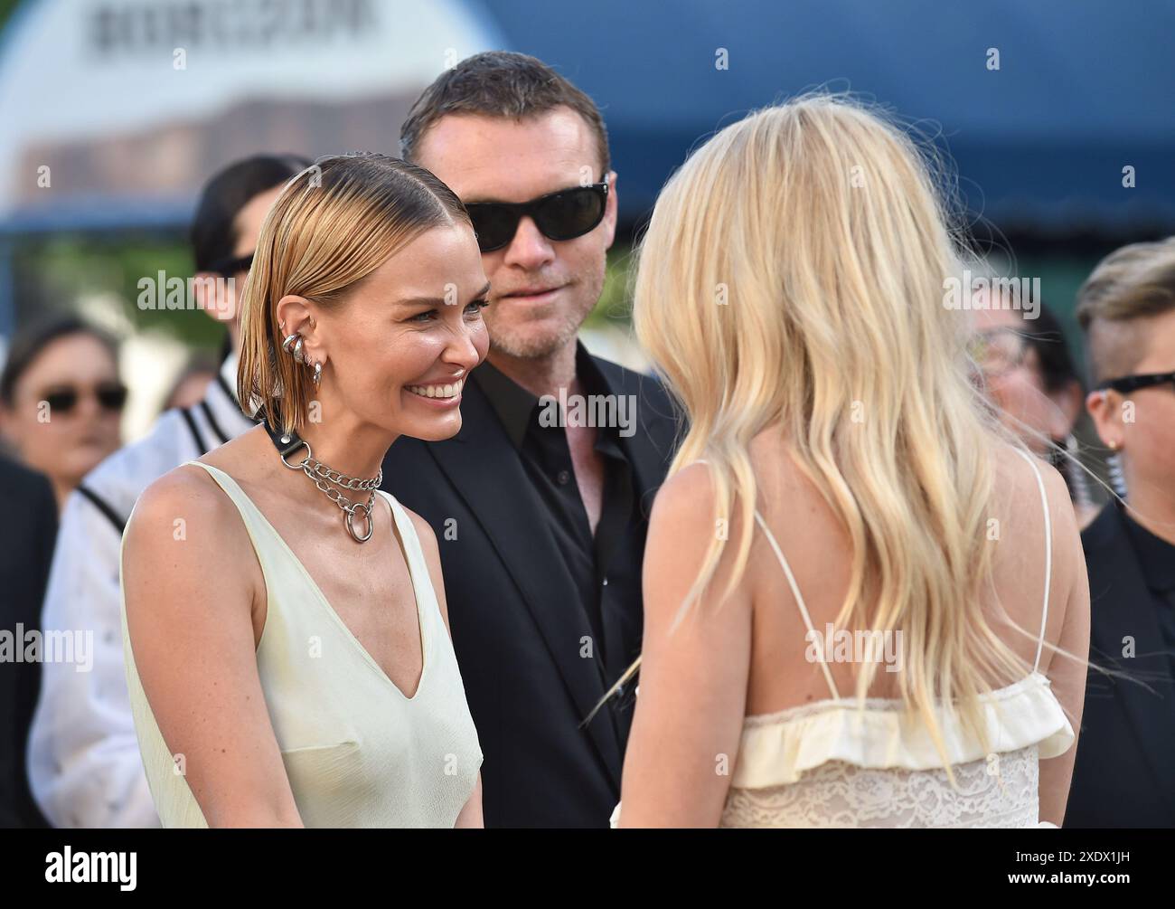 Westwood, USA. 24th June, 2024. Lara Bingle Worthington, Sam ...