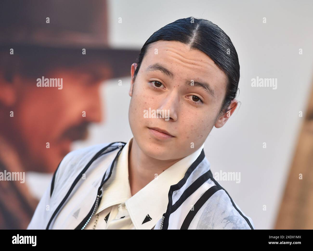 Bodhi Okuma Linton arriving to the “Horizon: An American Saga Chapter 1 ...