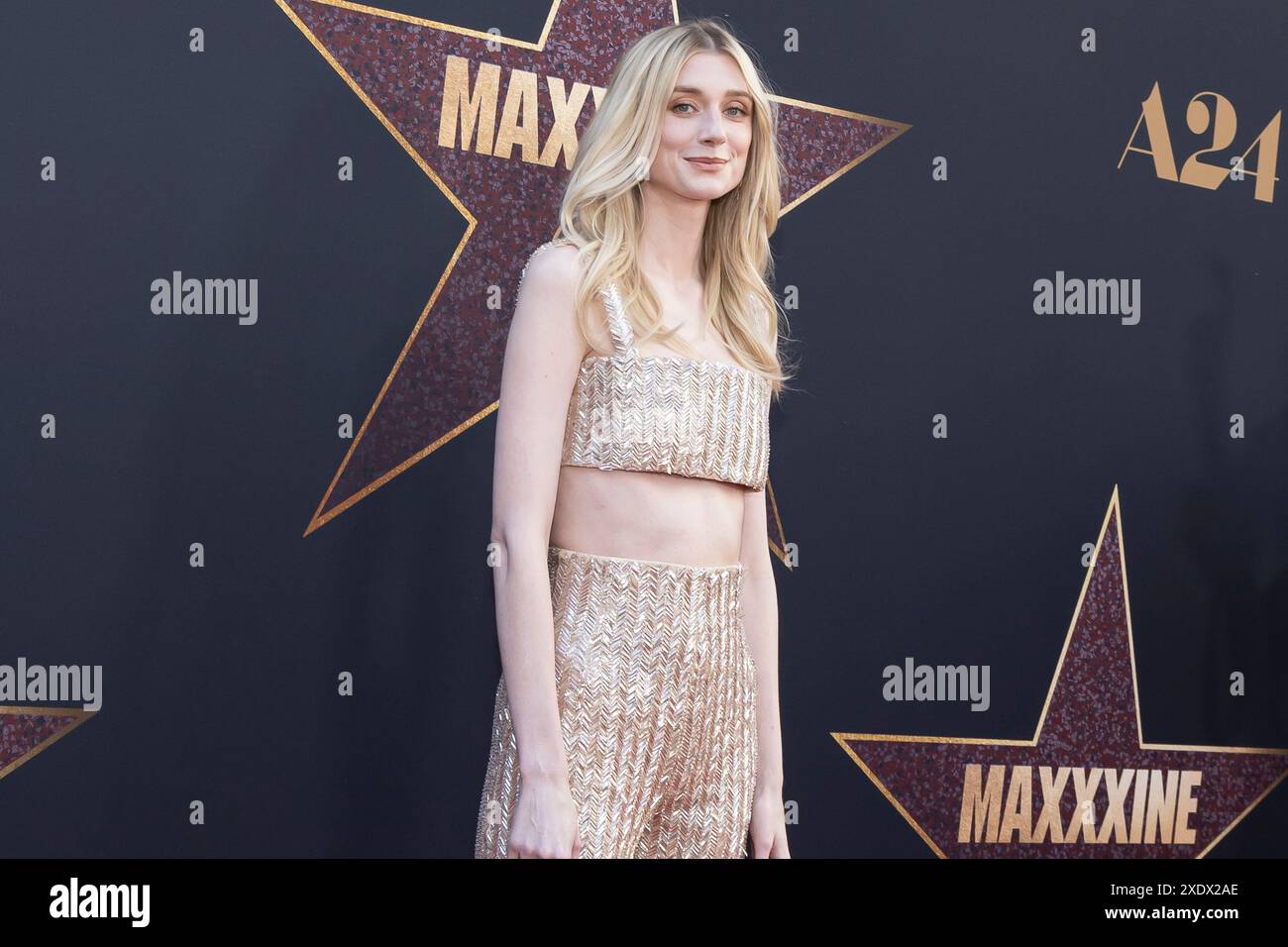 Maxxxine 2024 elizabeth debicki hi-res stock photography and images - Alamy