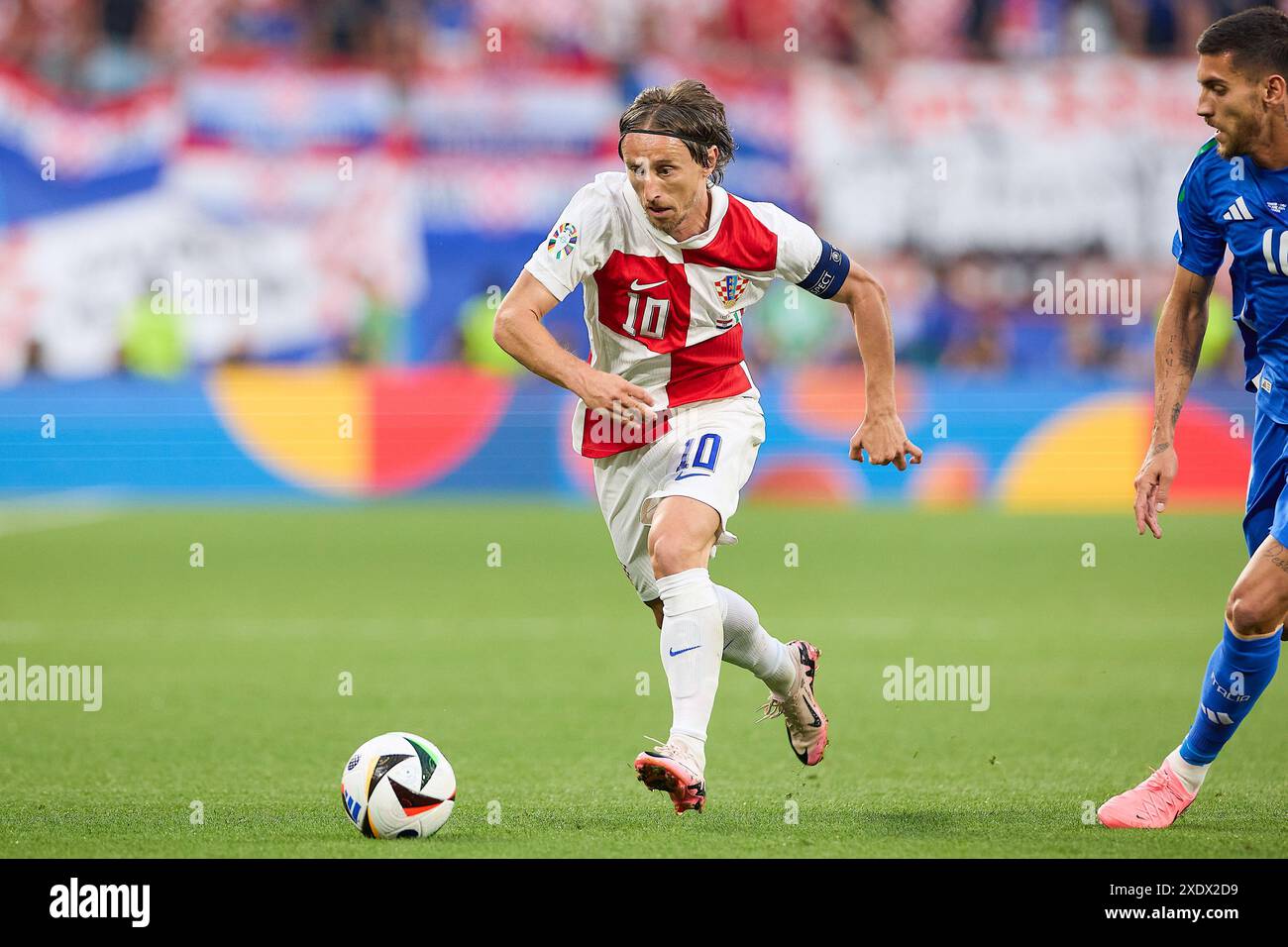 Leipzig, Germany. 24th June, 2024. Luka Modric of Croatia seen in ...